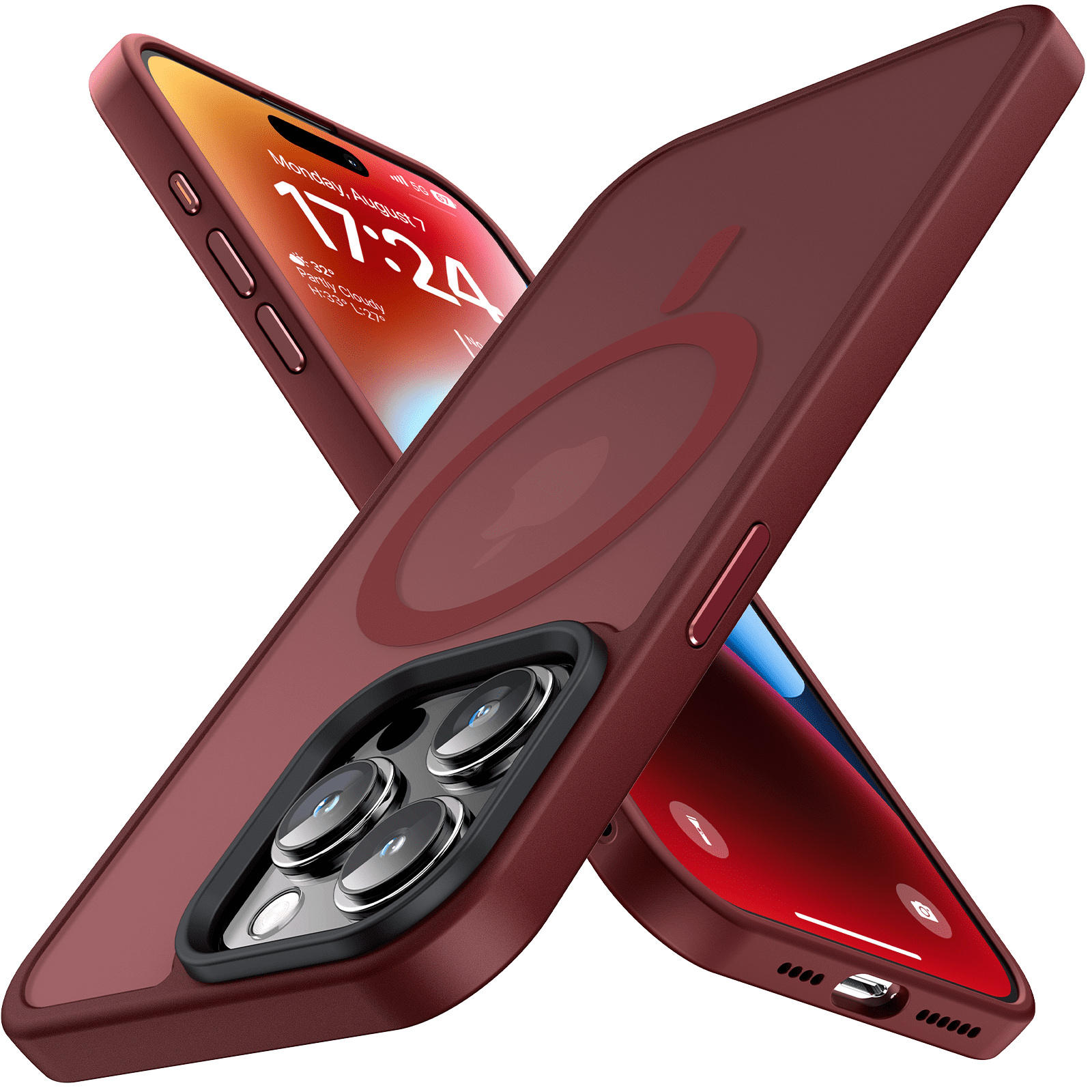 Meifigno Magic Mag Series for iPhone 15 Pro Case, [Military Grade ...