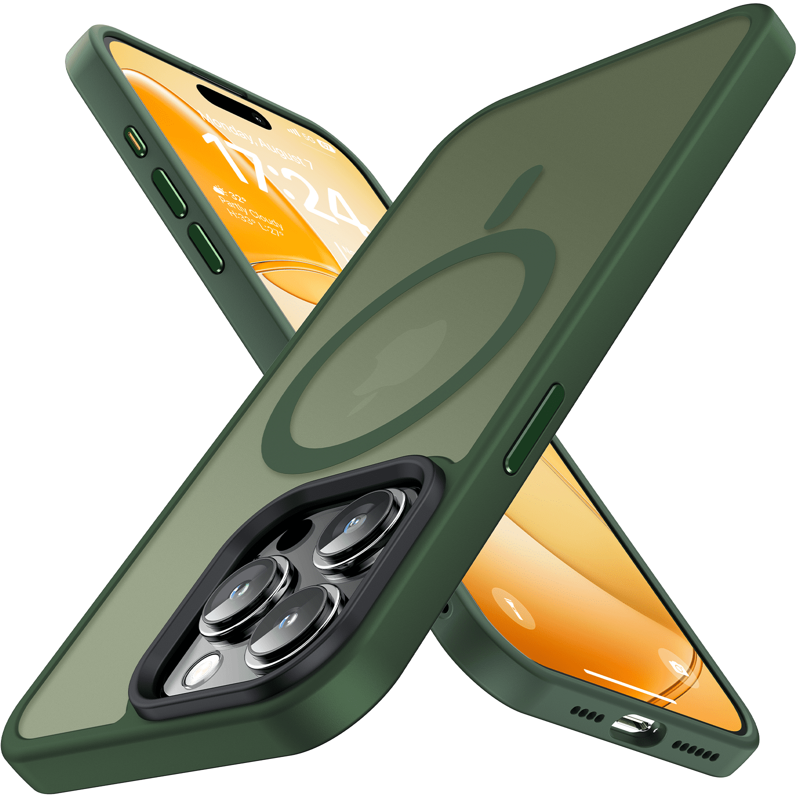 Meifigno Magic Mag Series for iPhone 15 Pro Case, [Military Grade ...