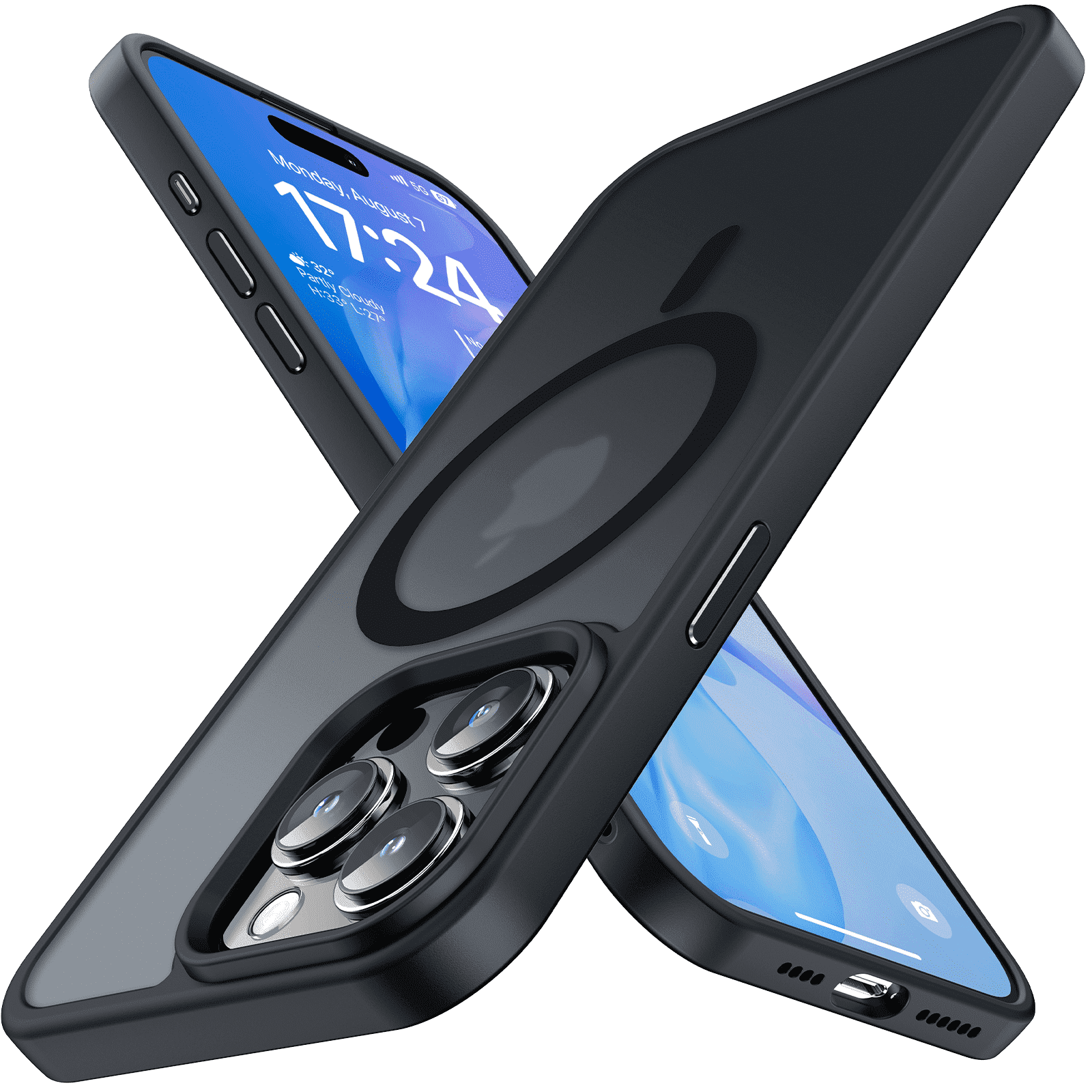 Meifigno Magic Mag Series for iPhone 15 Pro Case, [Military Grade ...