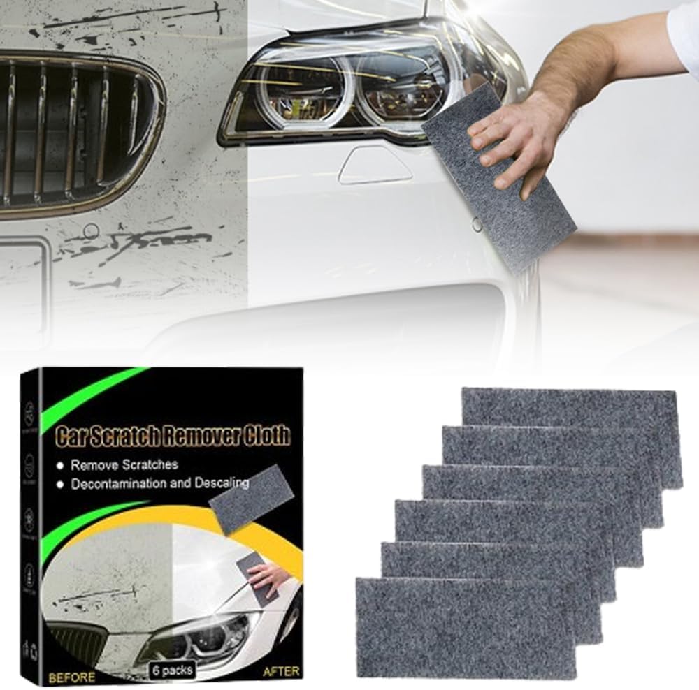 Meigap Nano Sparkle Cloth for Car Scratches, 2024 Magic Car Scratch ...