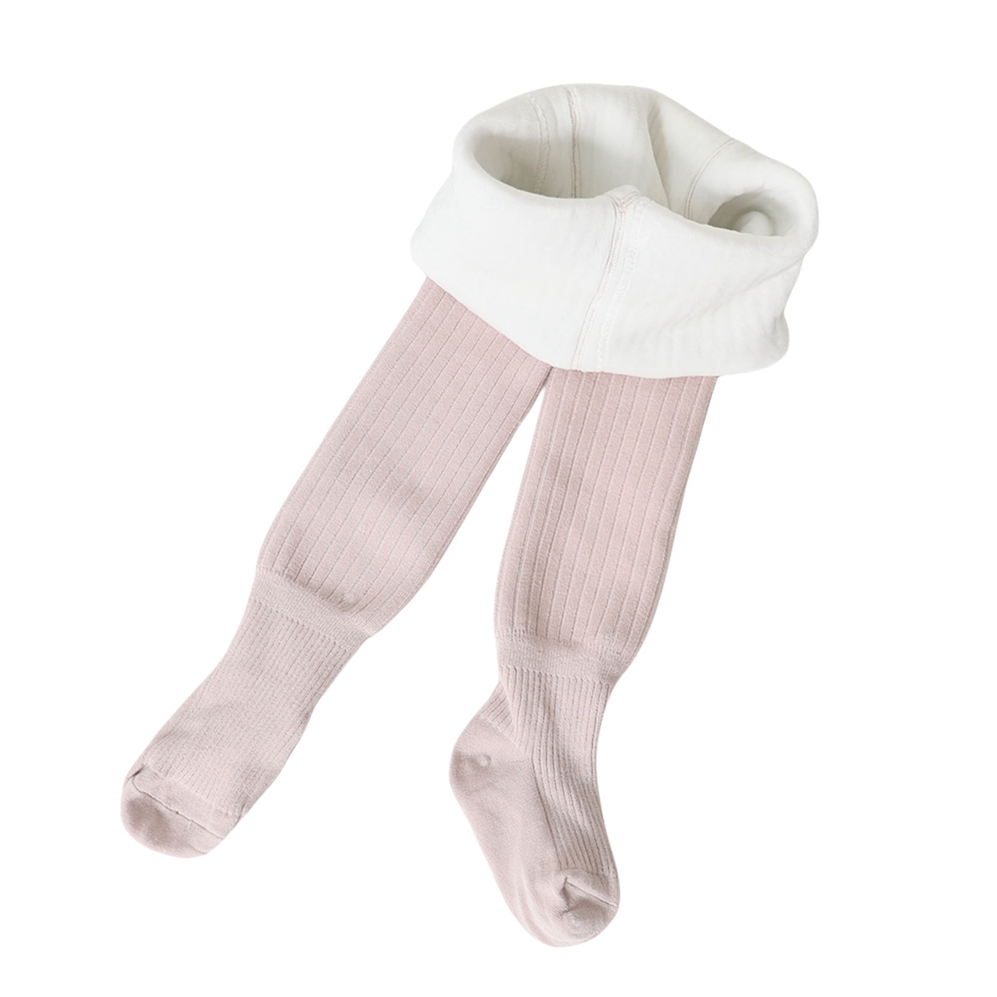 Meihuid Girls Velvet/Fleece Lined Pantyhose Footed Leggings for Winter ...