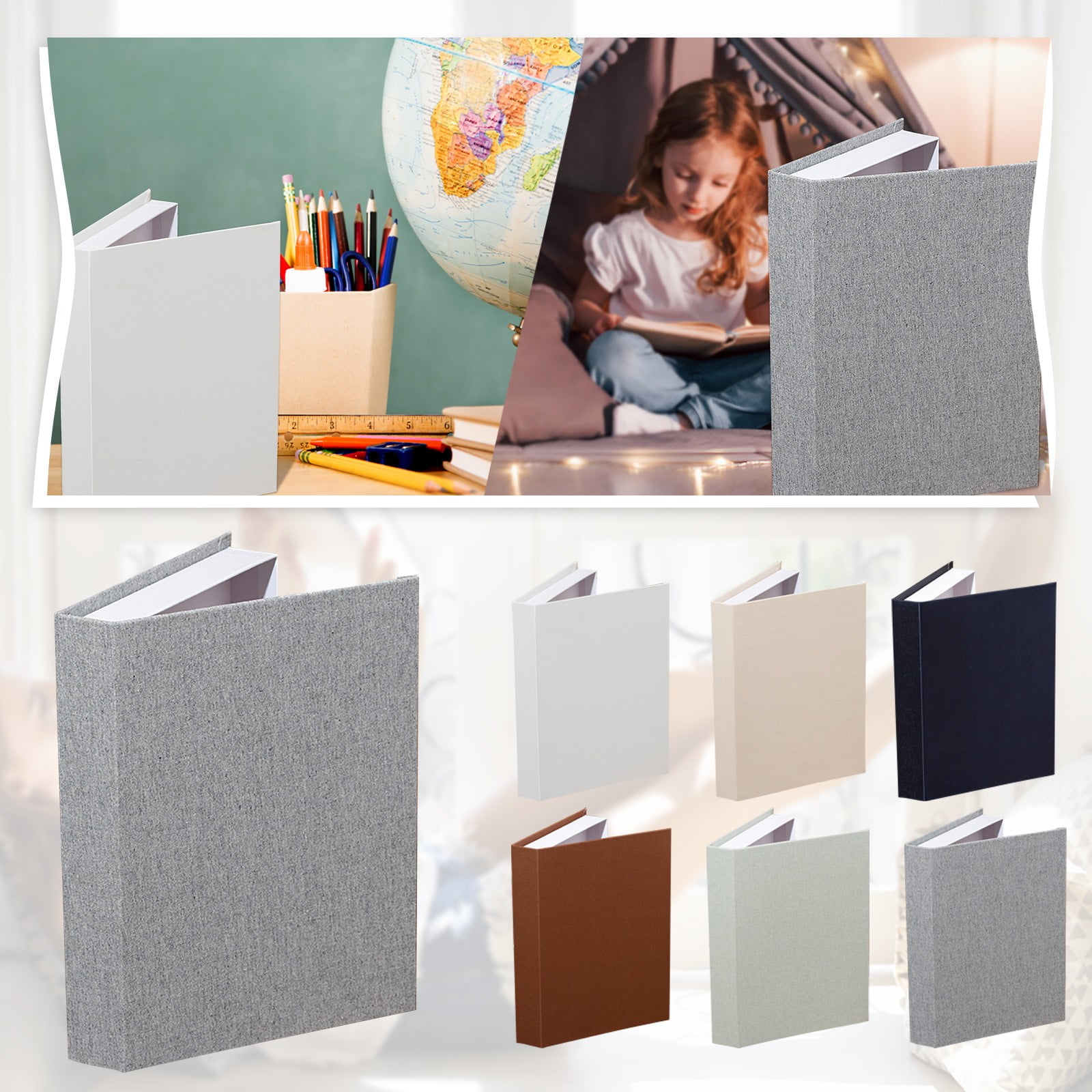 Meiiso Aesthetic Decorative Book Beige (25*18*3.8), Versions For Home ...