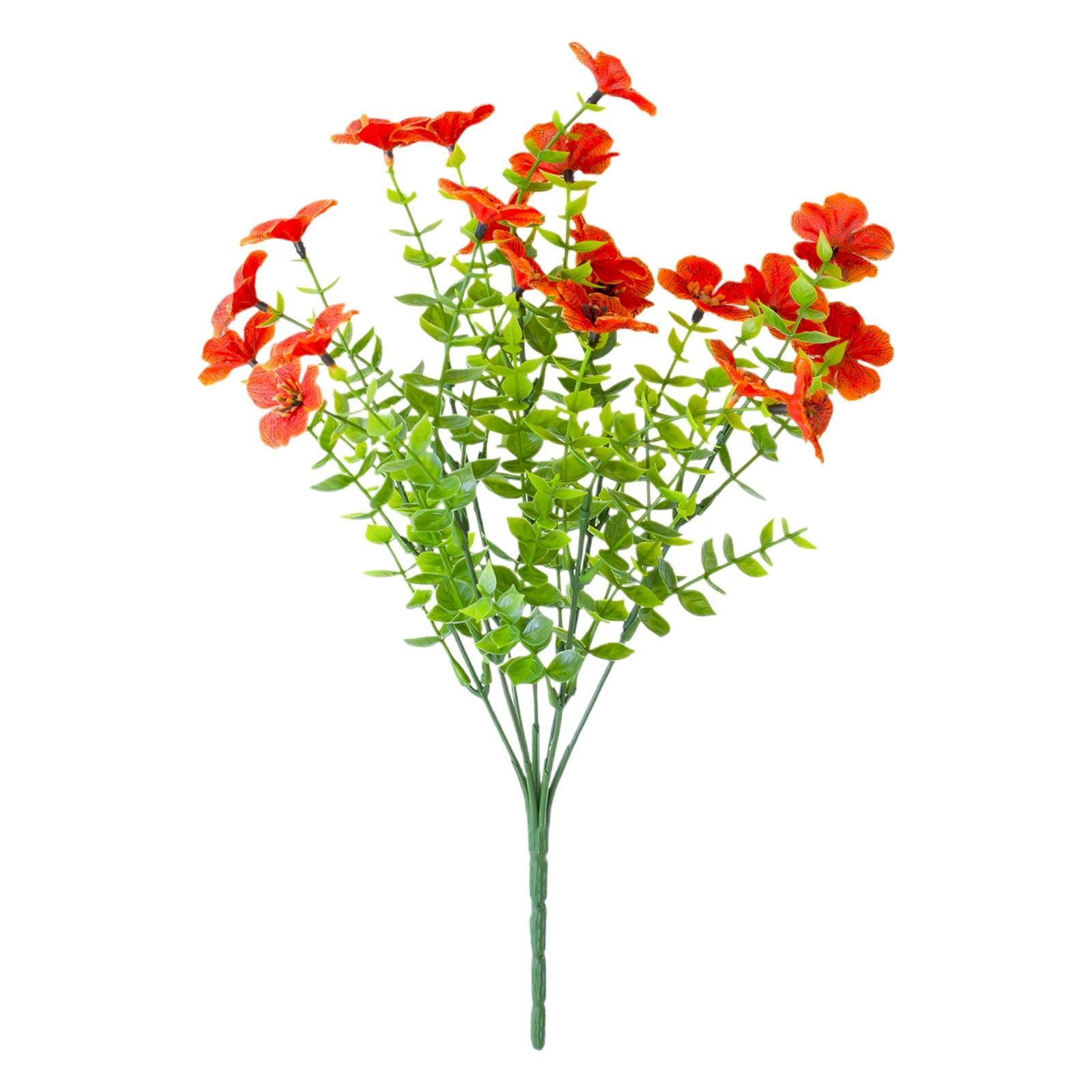 Meiiso Artificial Faux Plants Flowers Outdoor Spring Summer Decoration ...