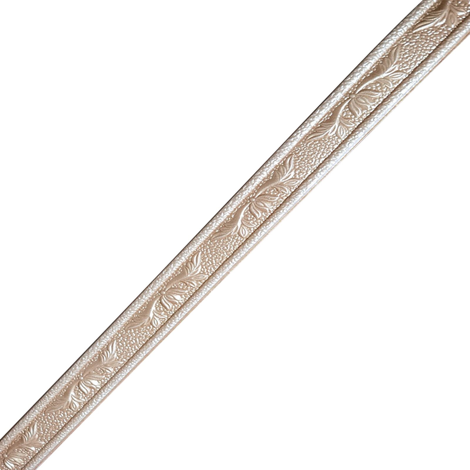 Meiiso Copper 3D Self-Adhesive Wall Trim Border Sticker, Border Strip ...