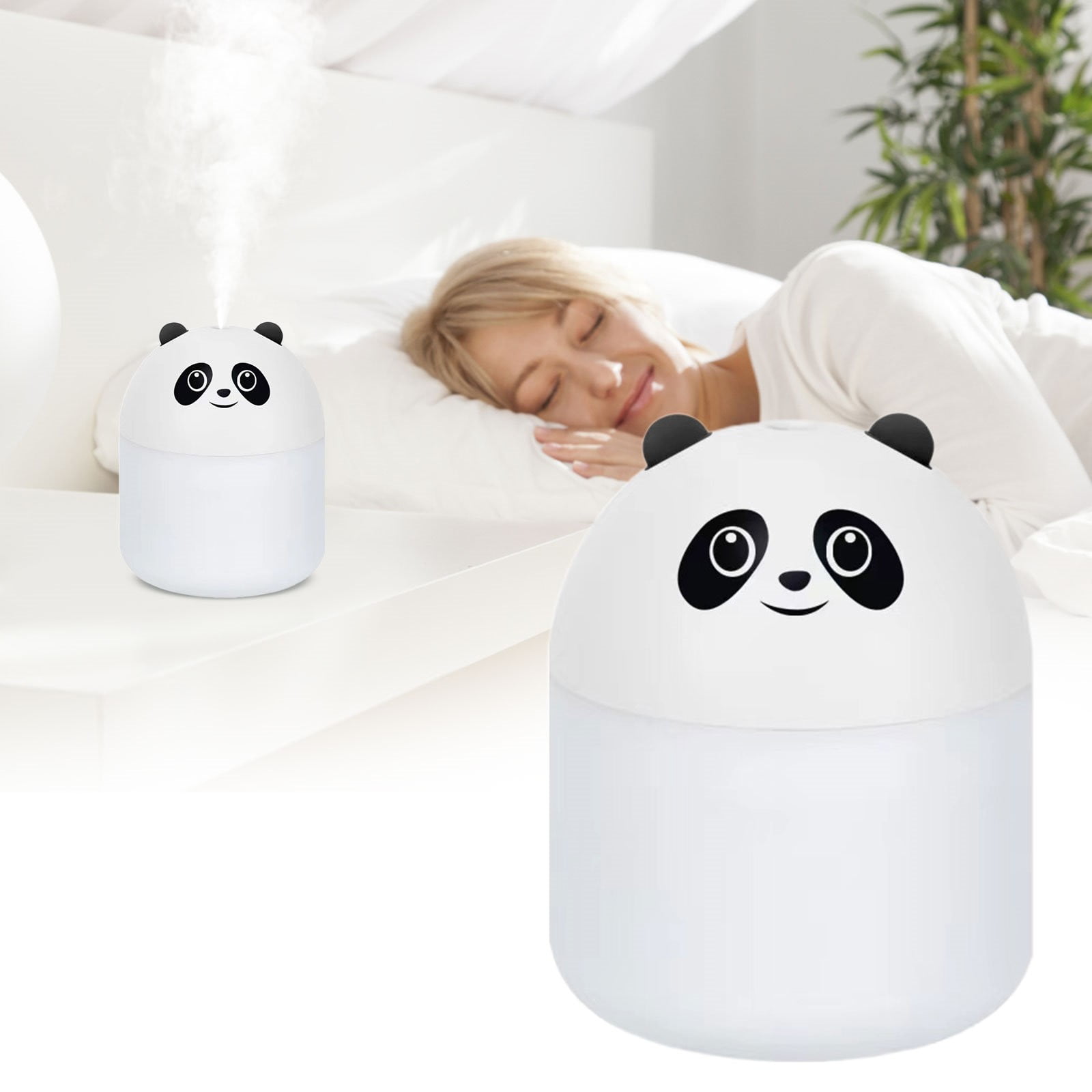 Meiiso Discounted Stock! Panda Humidifier White, Humidifier for ...