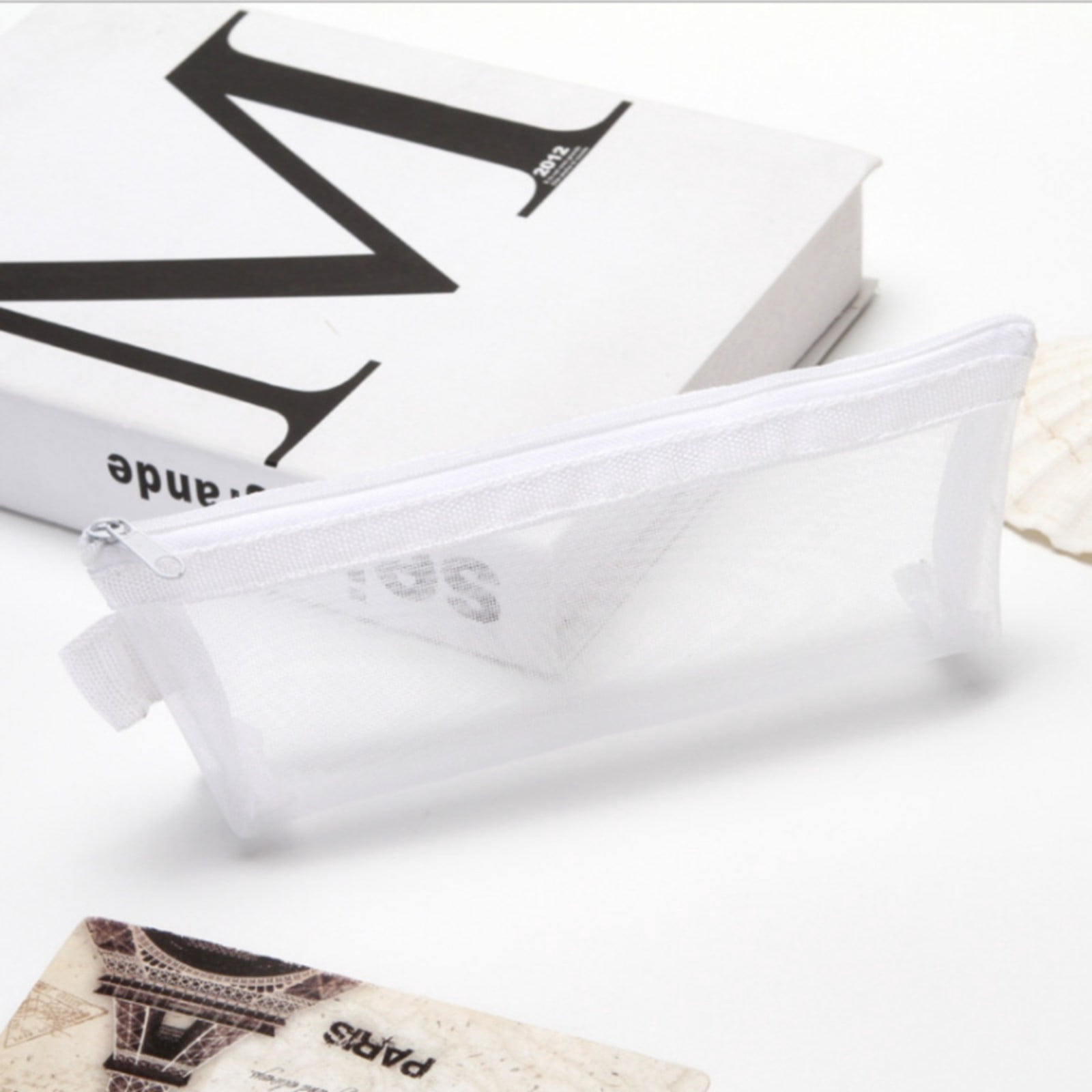 Meiiso Learners Pencil Case - White, Youth sch l Pencil Case Supplies ...