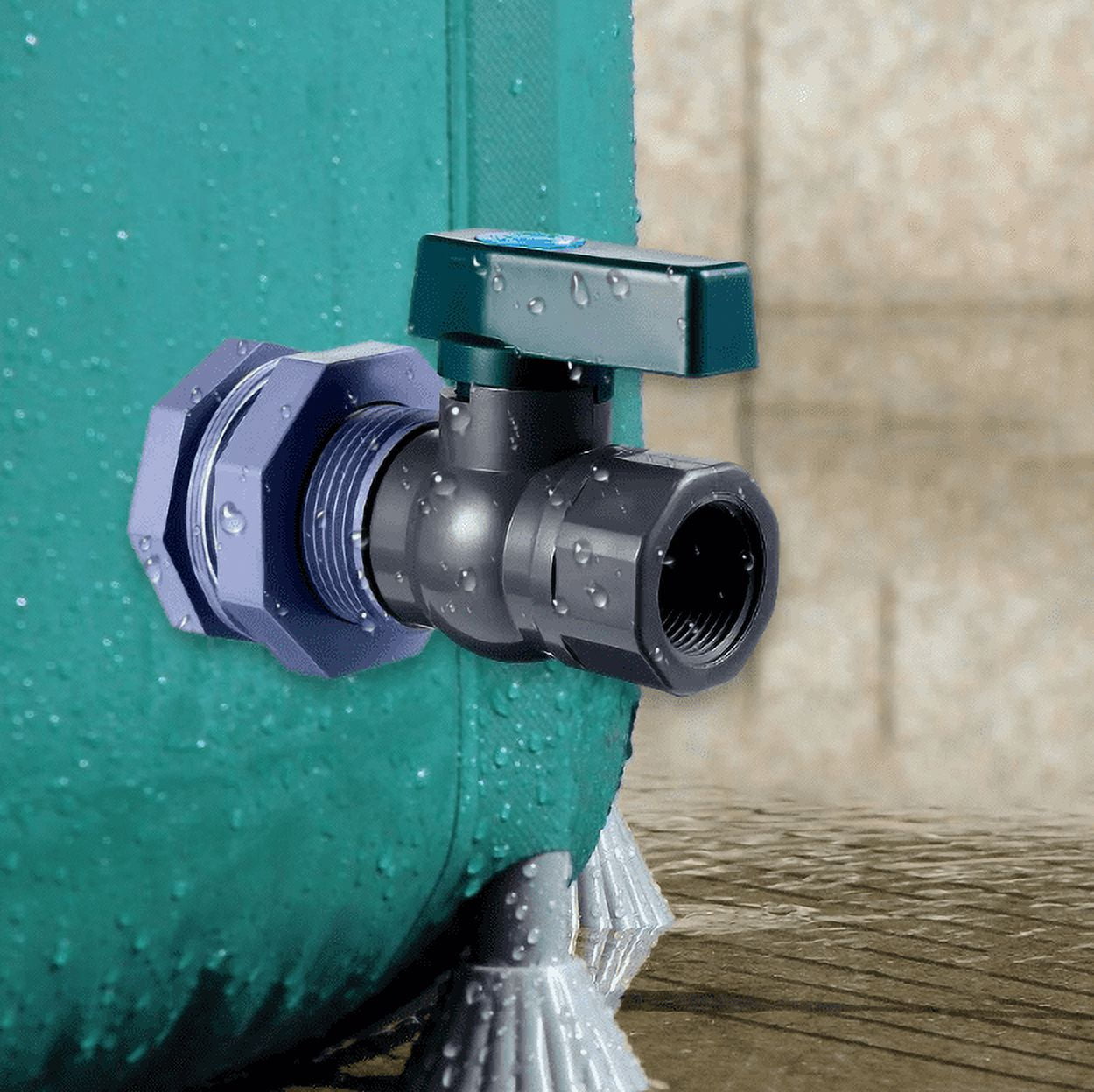 Meiiso Promotional Offer! Faucet, Pvc Rain Barrel Faucet Kit 3/4 Inch ...