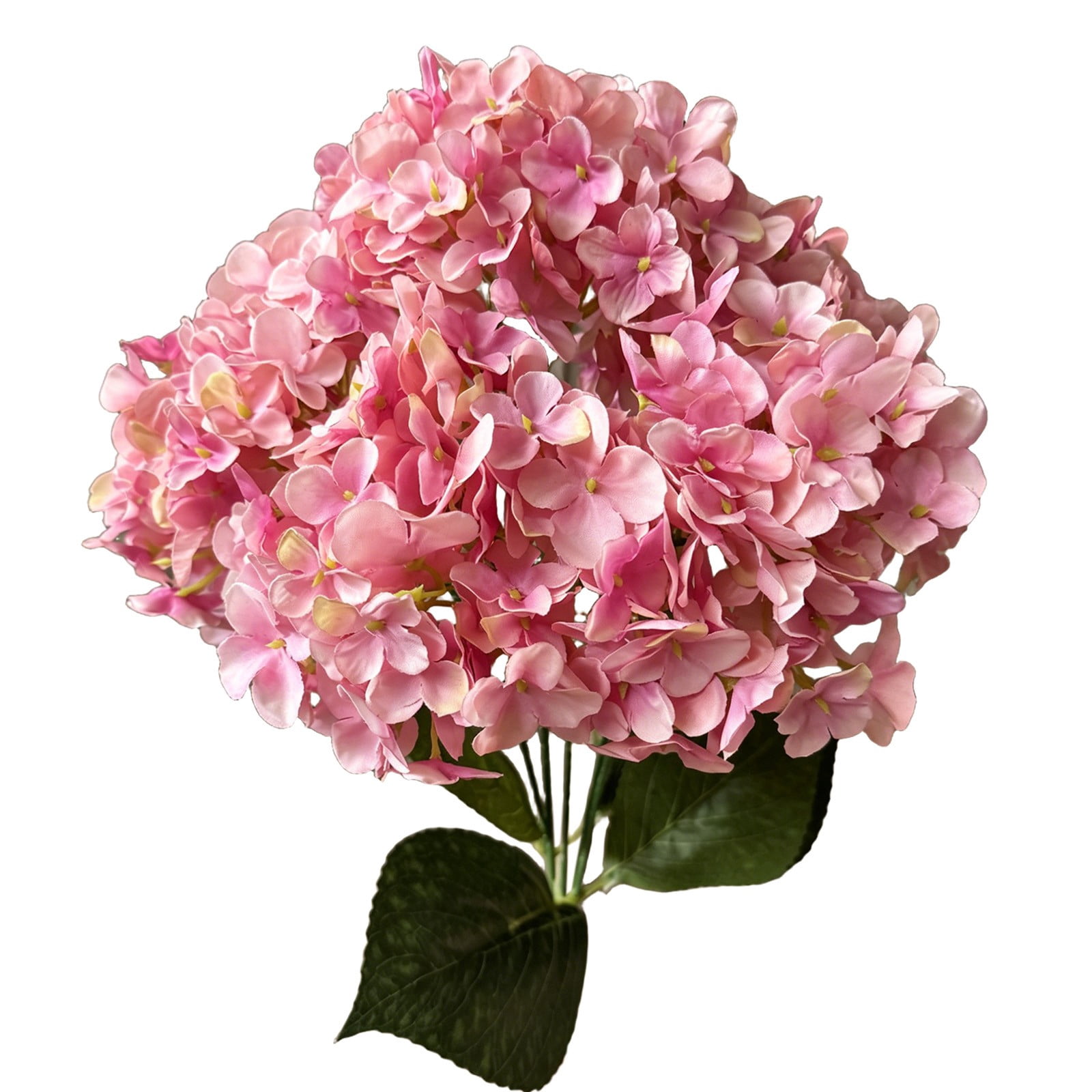 Meiiso Rose Red 50X20Cm Artificial Hydrangea Bouquet, Decorative Table ...