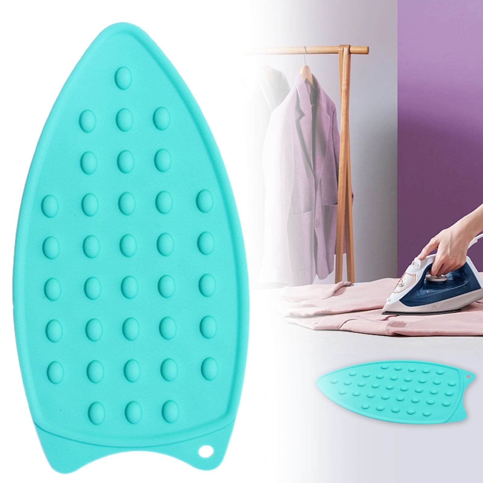 Meiiso Silicone Ironing Mat Turquoise Green Hot Rest Plate - Walmart.com