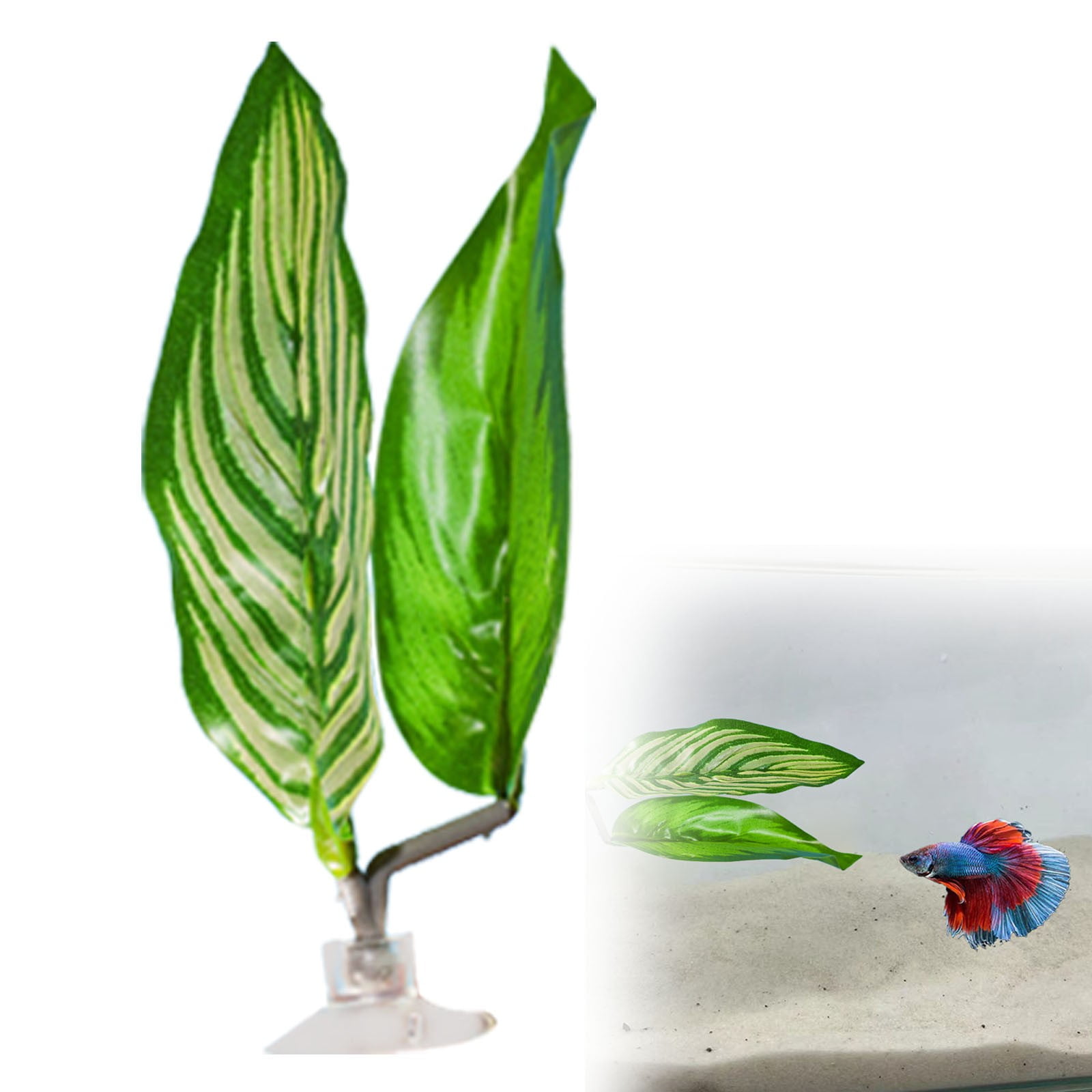 Meiiso Today'S Specials Simulation Plastic Water Grass Betta Leaf Xk9 ...