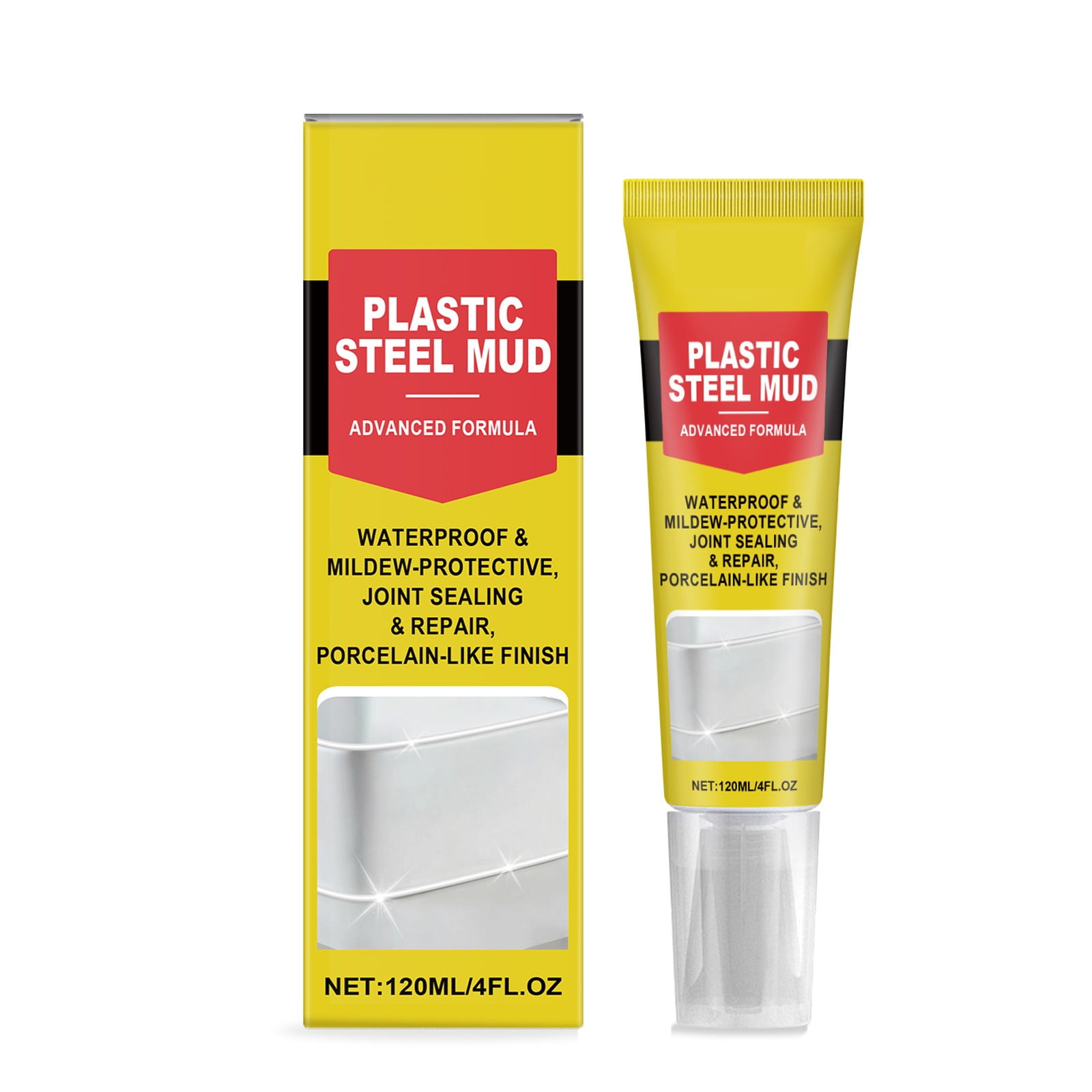 Meiiso Vyreth Epoxy Putty Waterproof Mildew Proof Quick Dry - Walmart.com