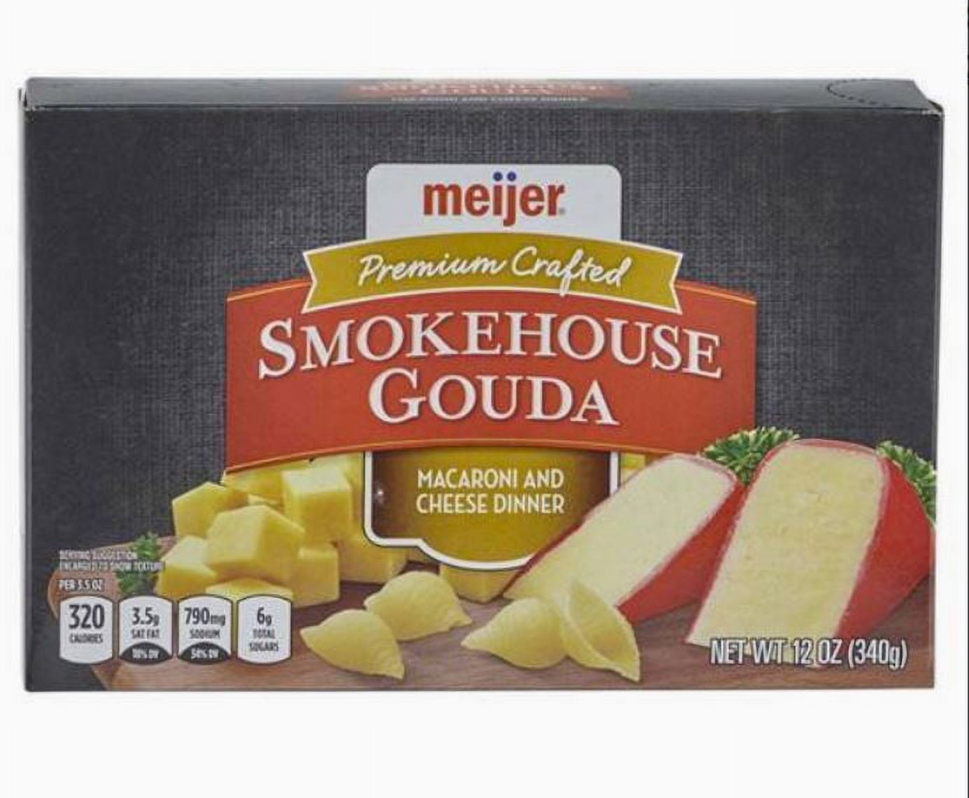 Meijer Premium Crafted Smokehouse Gouda Macaroni And Cheese Dinner, 12 ...