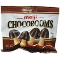 Meiji Chocorooms Milk and Dark Chocolate, Crispy Cracker, 24 Individual 21g Bags - Walmart.com