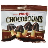 Meiji Chocorooms Milk and Dark Chocolate, Crispy Cracker, 24 Individual 21g Bags - Walmart.com