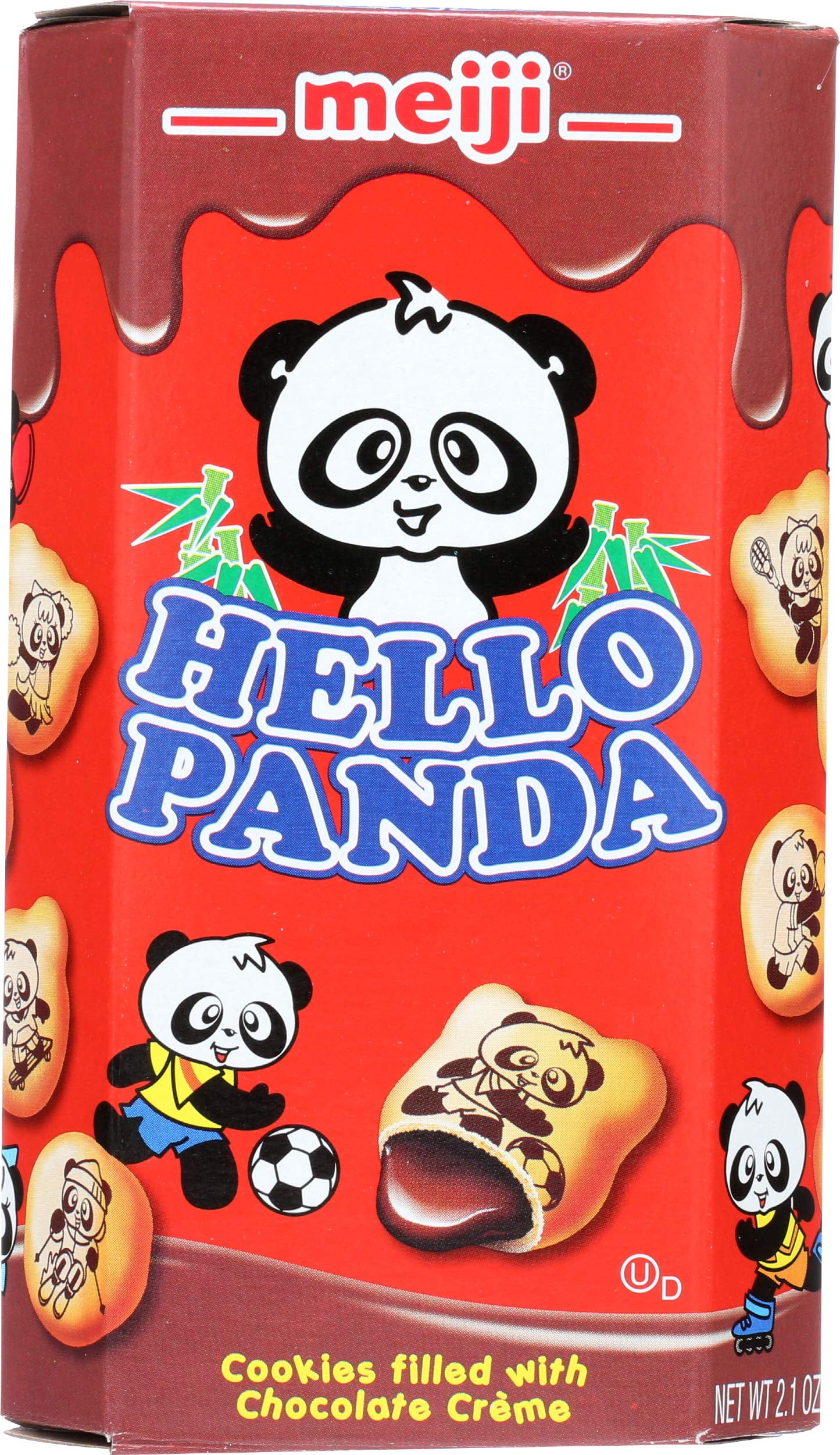 Meiji Hello Panda Biscuit IRF13 with Chocolate Cream, 2.1 oz - Walmart.com