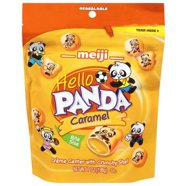 Meiji Hello Panda Cookies, Vanilla Creme Filled - 7 Oz, Pack Of 6 ...