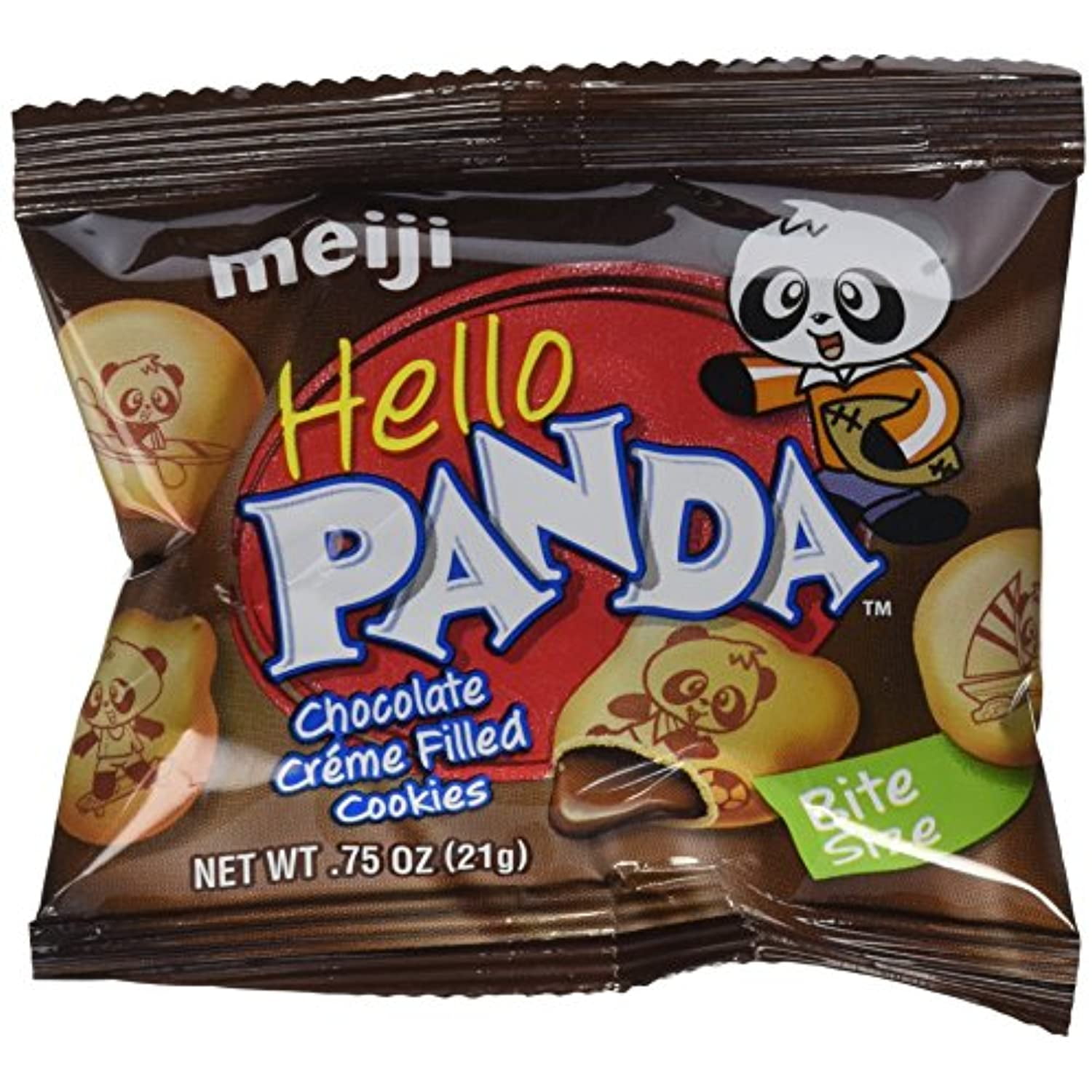 Meiji Hello Panda Chocolate Creme Filled Cookies 32 Bags - Walmart.com