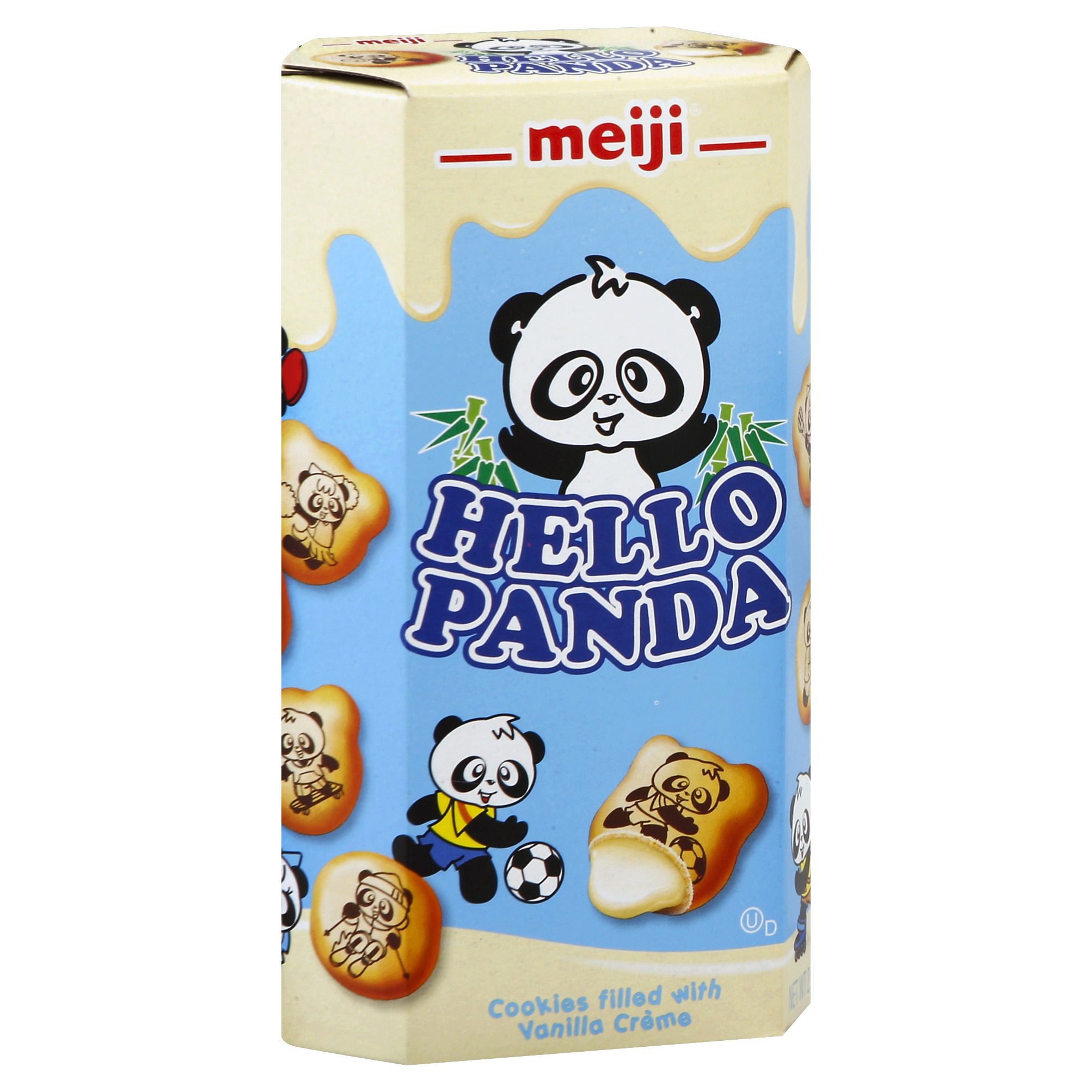 Meiji Hello Panda Milk Cookies 2.1 oz (Pack Of 20) - Walmart.com
