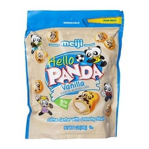 Meiji Hello Panda Vanilla Cookies 7oz - Walmart.com