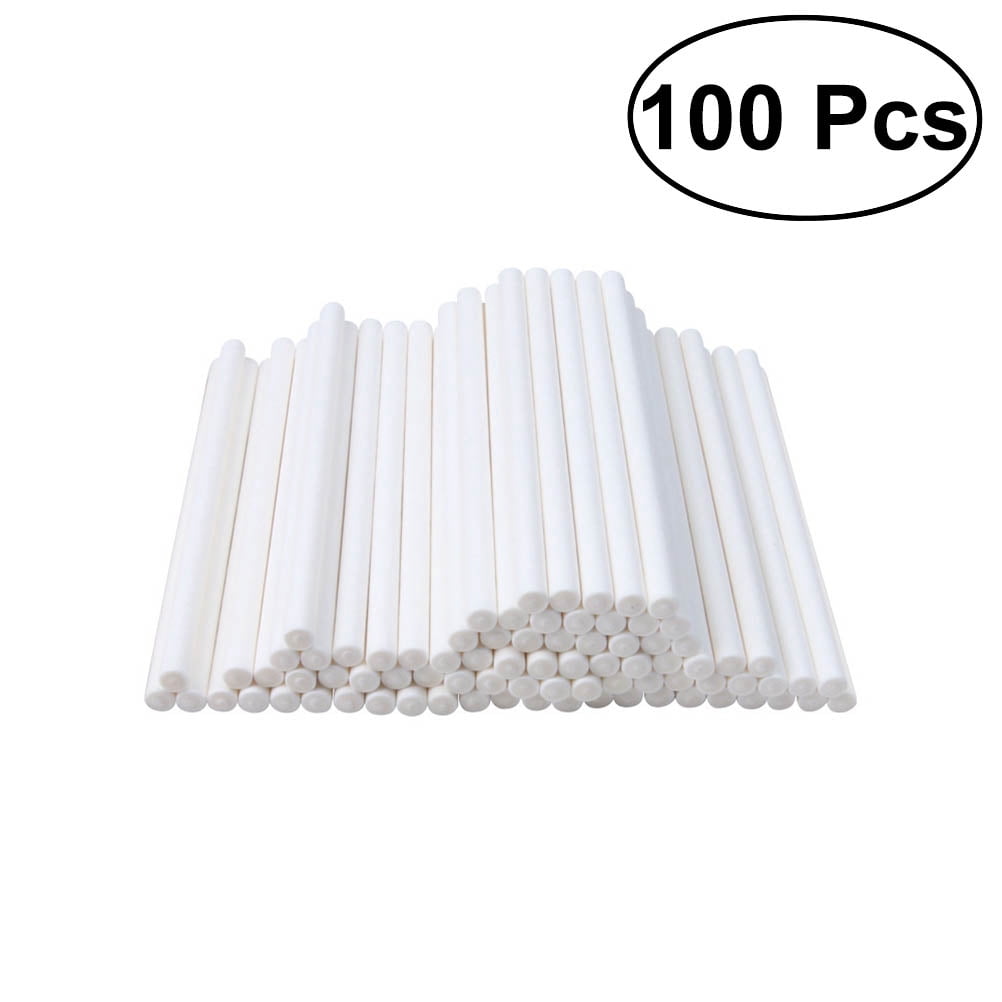 Meijiashe 100pcs Homemade Candy Sticks Fruit Chocolate DIY Lollipops ...