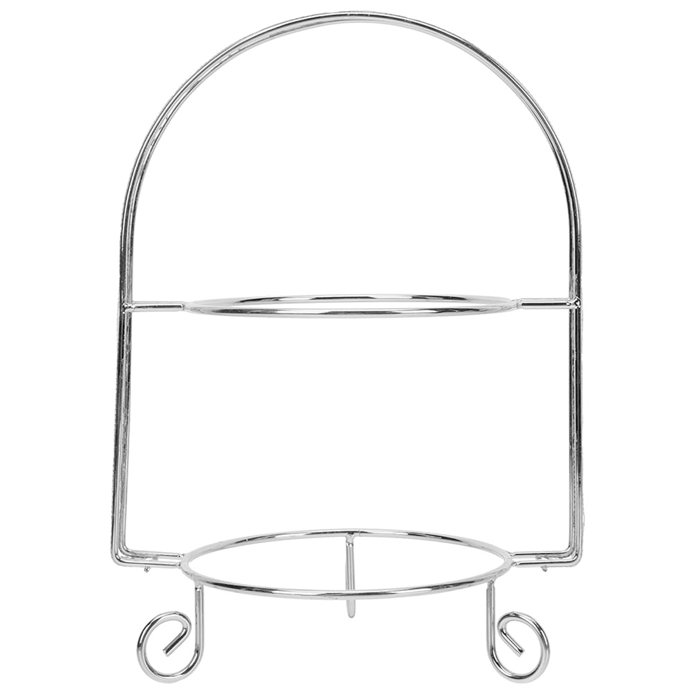 Meijiashe 2-Tier Cake Stand Serving Tray for Desserts & Buffets ...