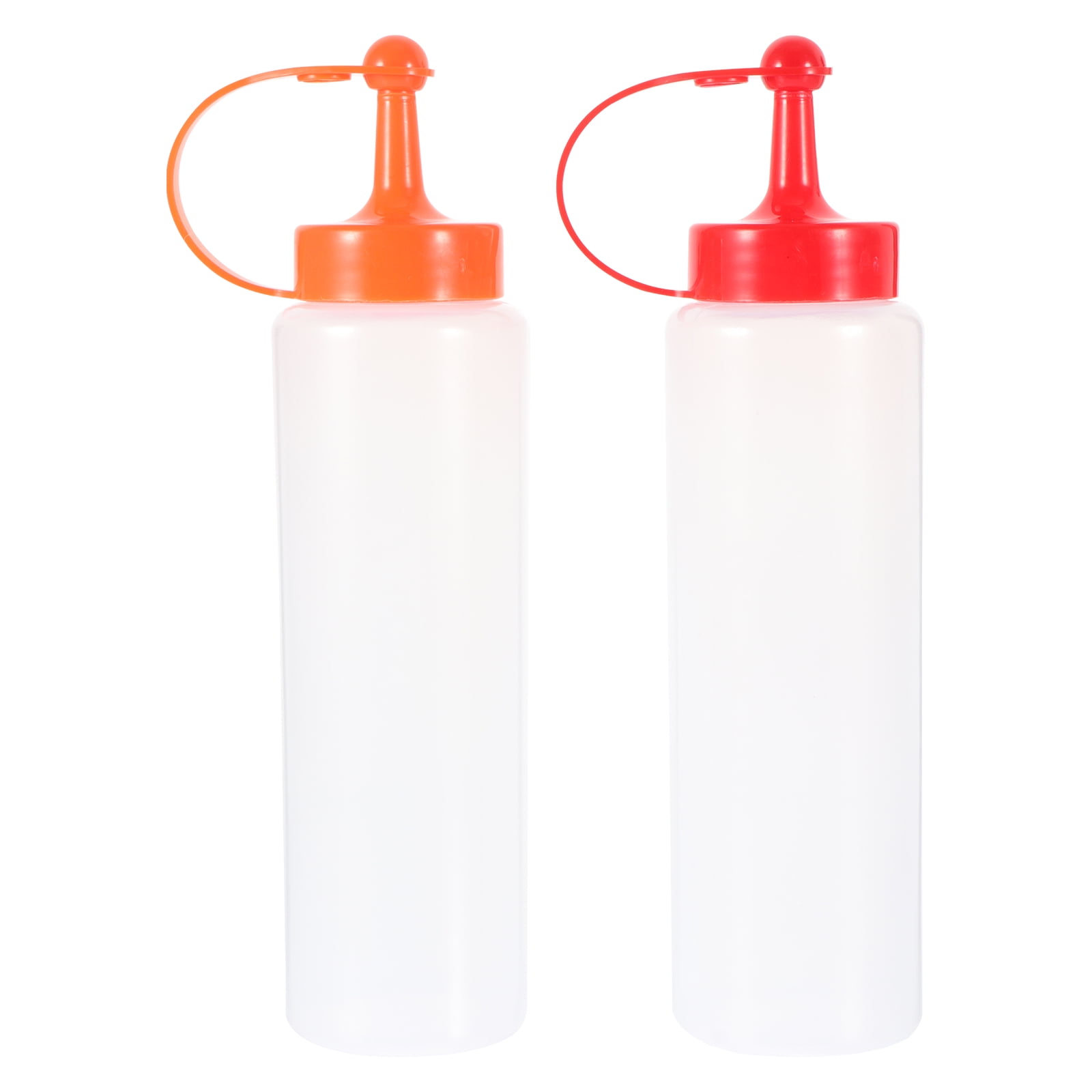 Meijiashe 2pcs 300ml Squeeze Bottles for Condiments, Sauces, Dressings ...