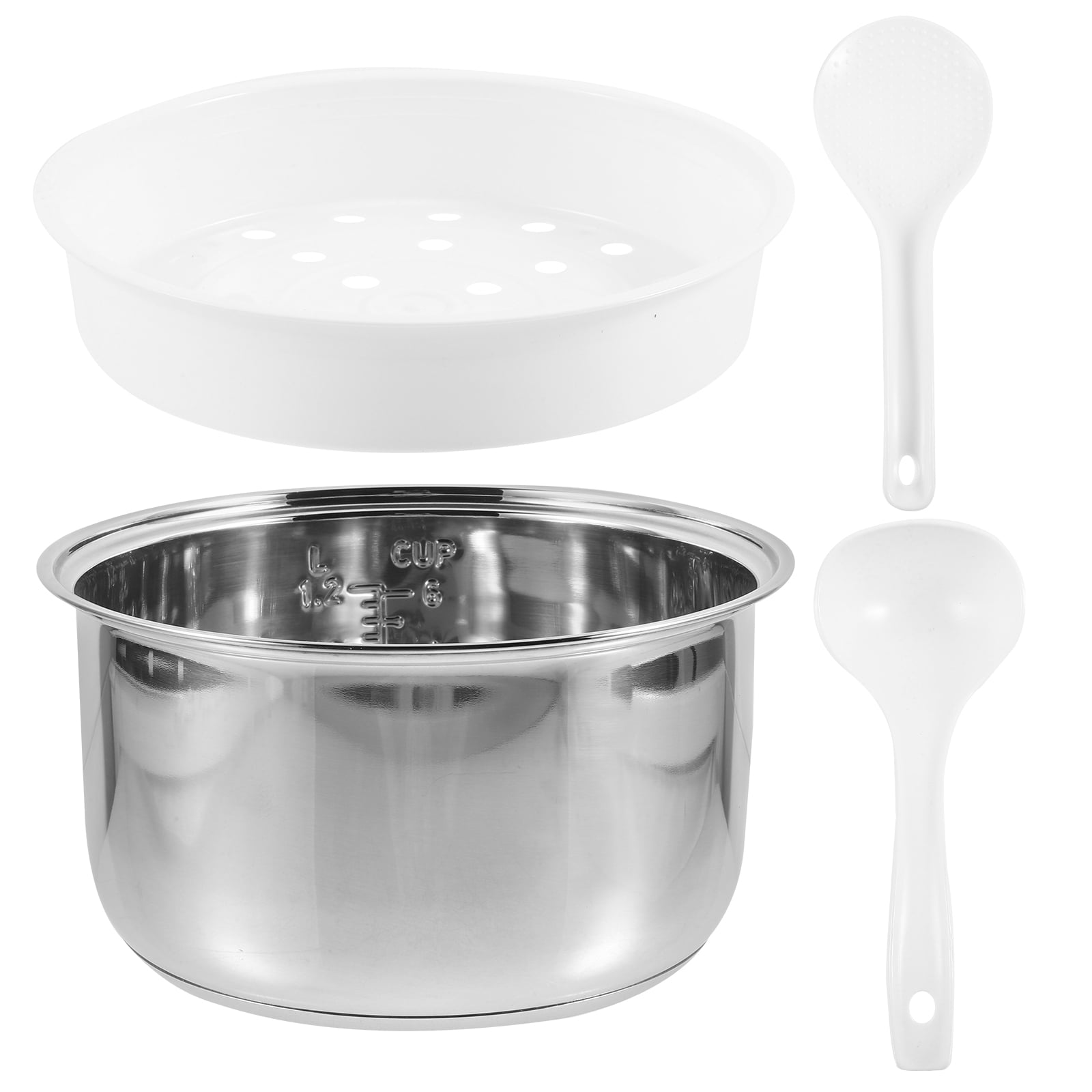 Meijiashe 3L Non-Stick Rice Cooker Inner Pot Replacement for Electric ...