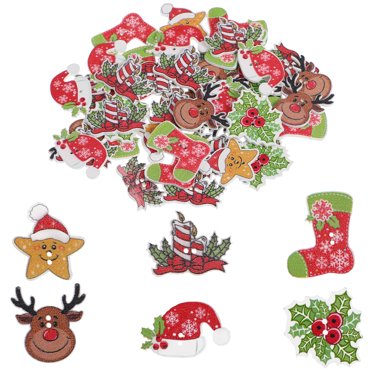 Buttons Galore Christmas Theme Buttons for Crafts and Sewing ...