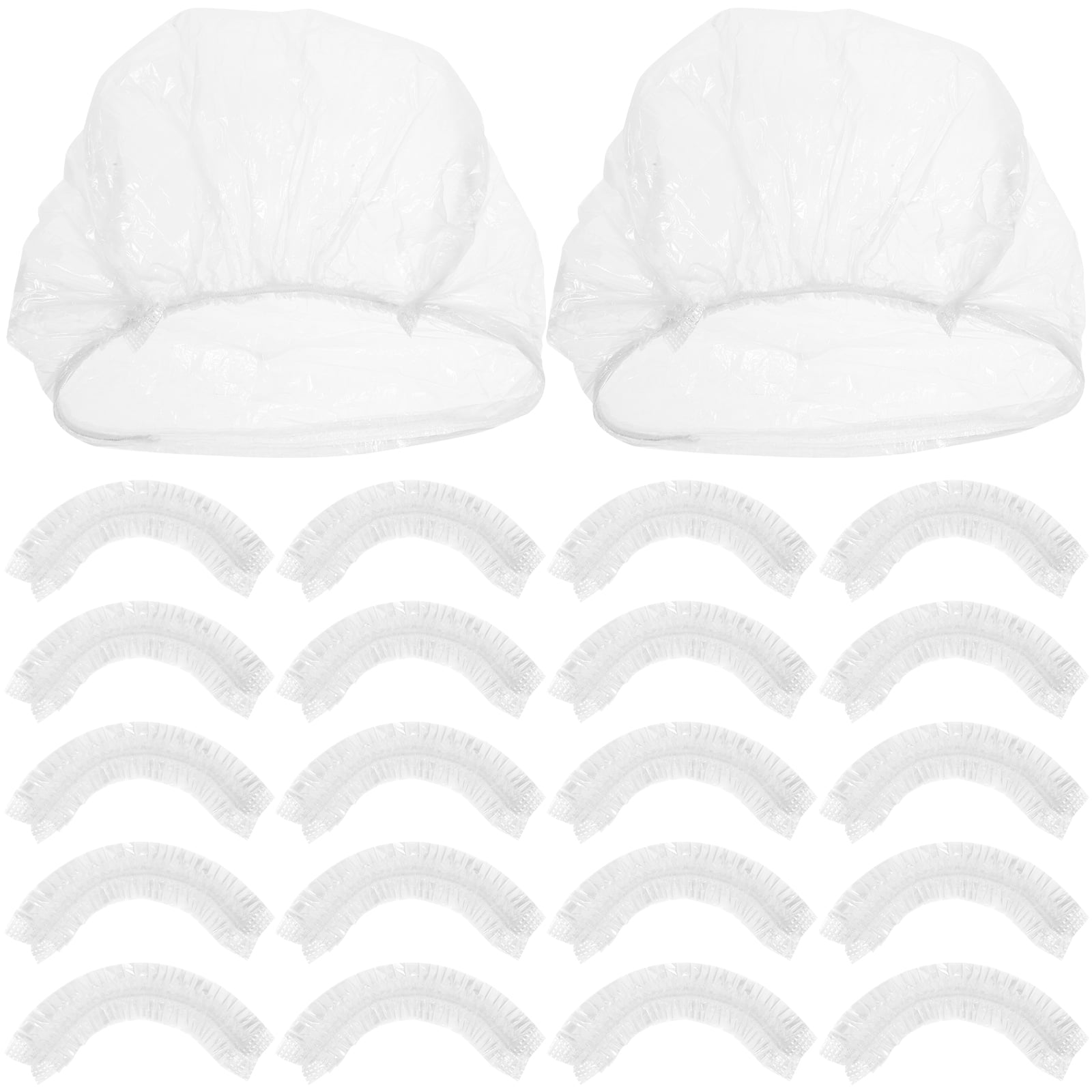 Meijiashe 500pcs Plastic Wrap Stretch Covers for Fresh Keeping Food ...