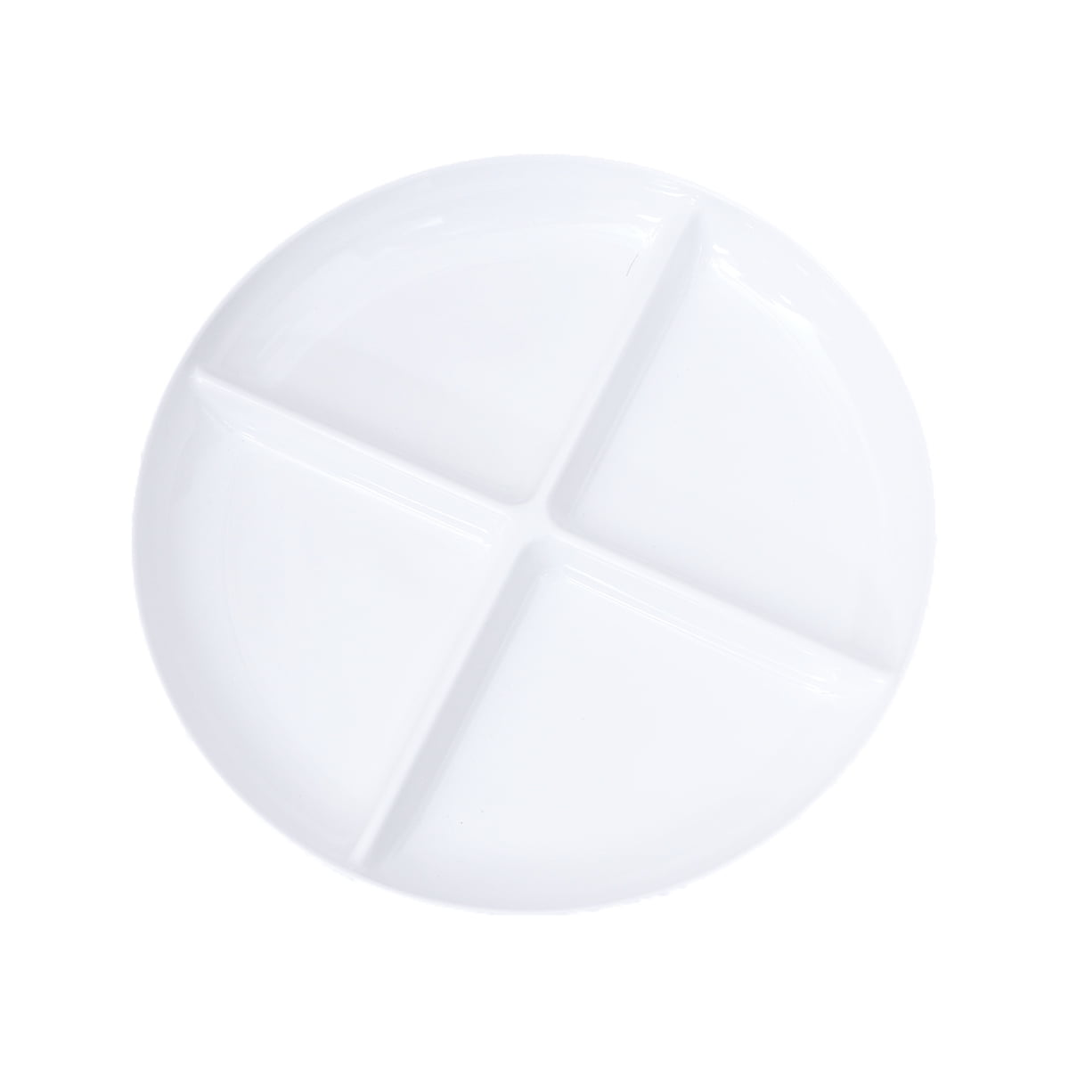 Meijiashe A5 Melamine Tray with 4 Compartments for Snacks and Fruit ...