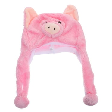 Eutuxia Soft Bunny Ears Hat, Moving Rabbit Plush Toy Cap, Fluffy ...