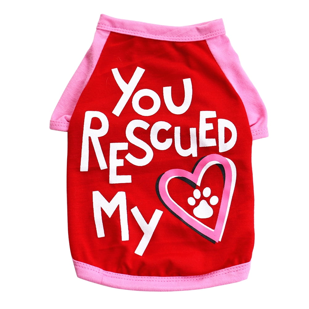 Meijiashe Fashion Valentine's Day Pet Cotton Clothes Spring Summer ...