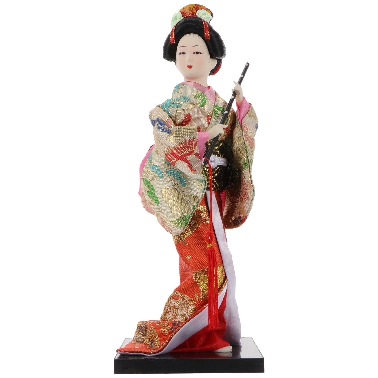 Meijiashe Japanese Geisha Kimono Figurine for Home Party Table ...