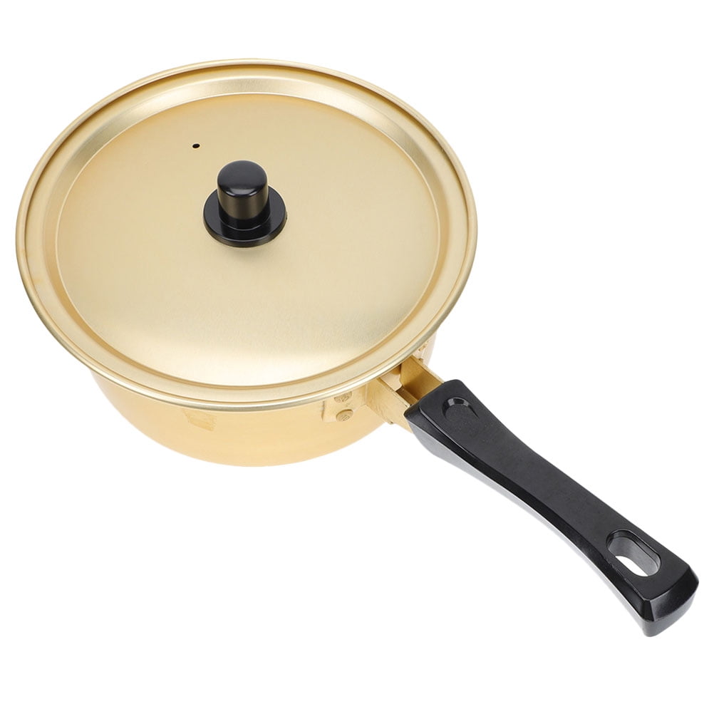 Meijiashe Korean Ramen Pot 18cm Gold Aluminum Multipurpose Cookware ...