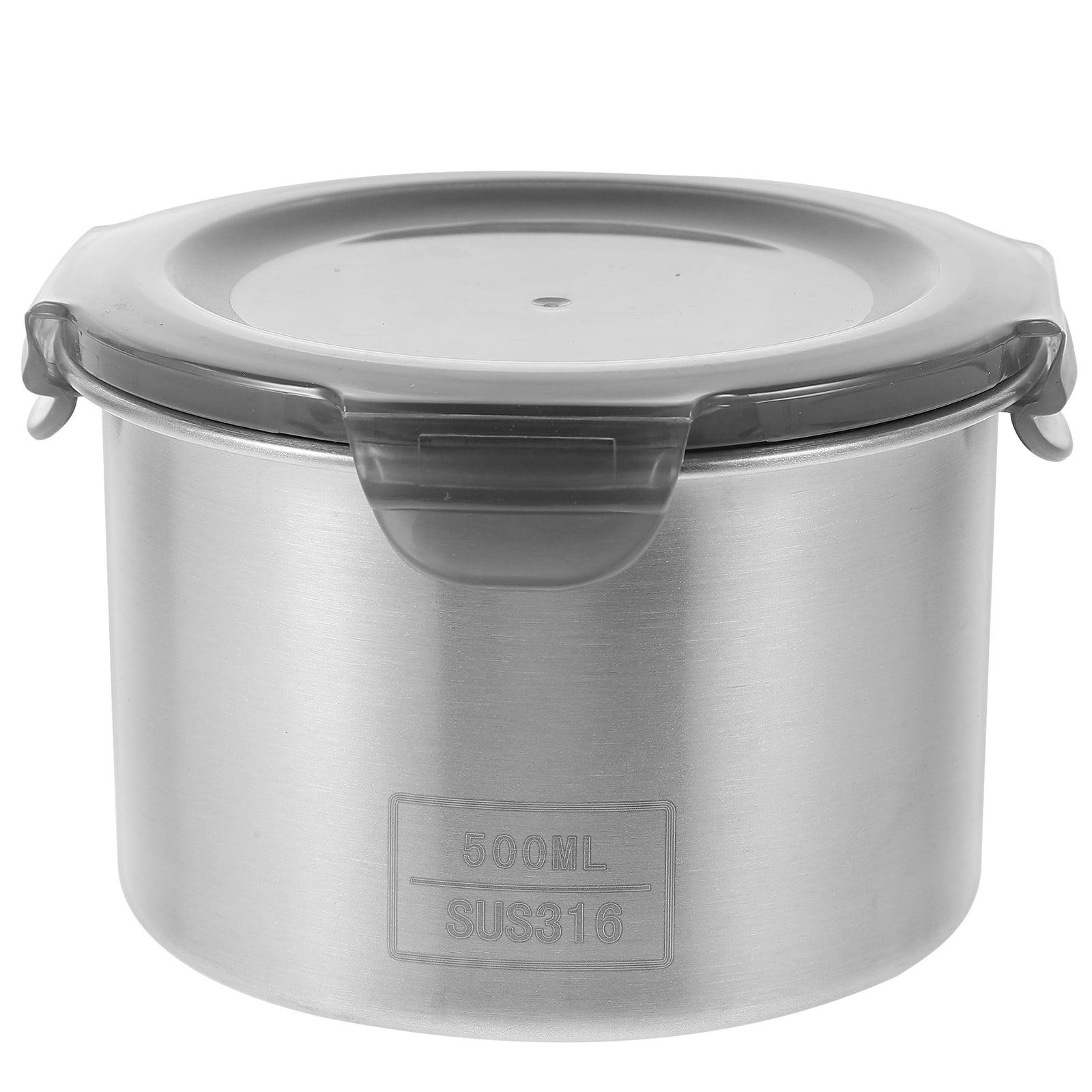 Meijiashe Stainless Steel Rice Container 500ml for Kitchen Counter ...