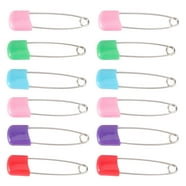 All Top Bargains 24 Pc Baby Diaper Safety Pins, Cloth Changing Locking Clip, Multi Colors ...
