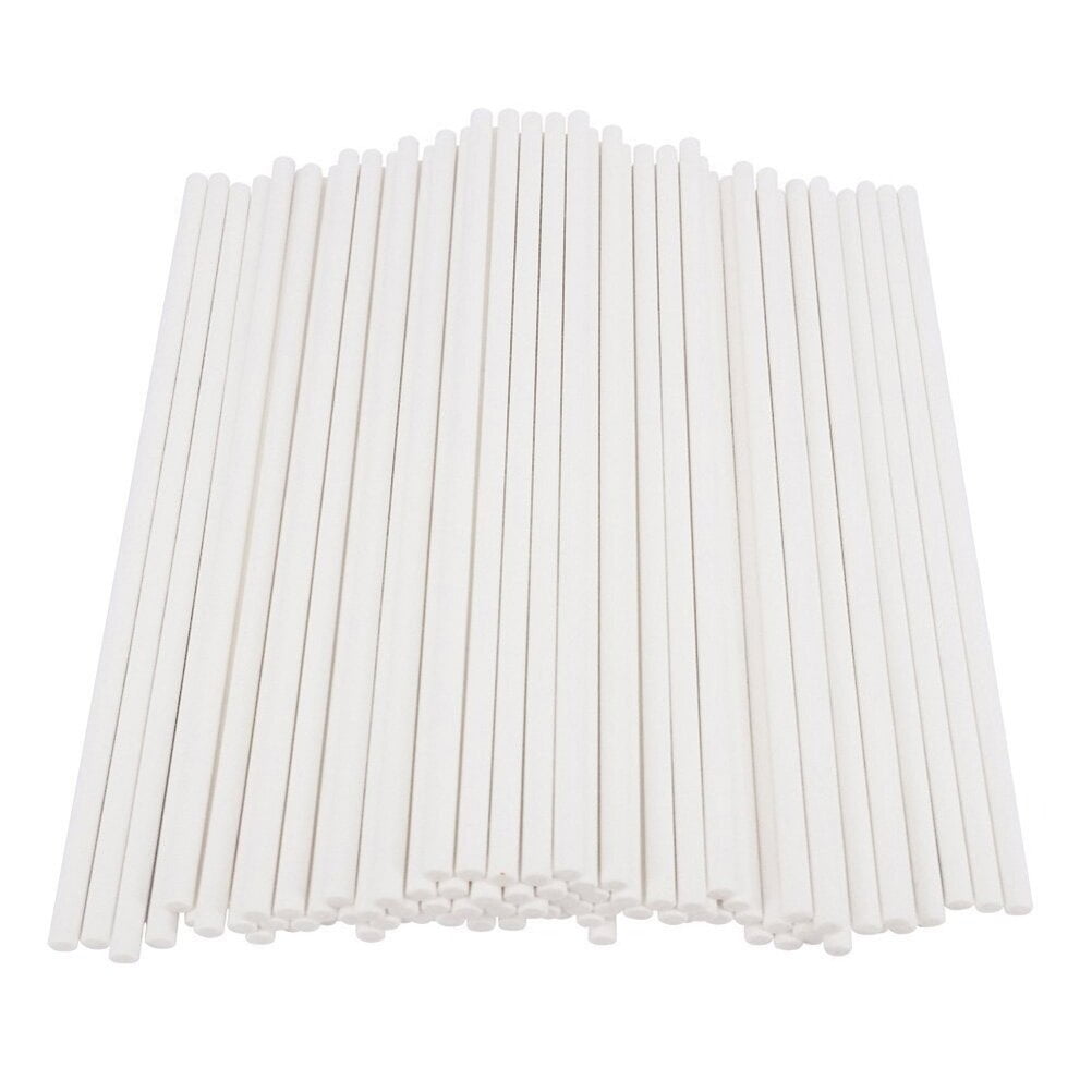 Meijiashe White Lollipop Sticks for Cake Pops and Candy (100) - Walmart.com