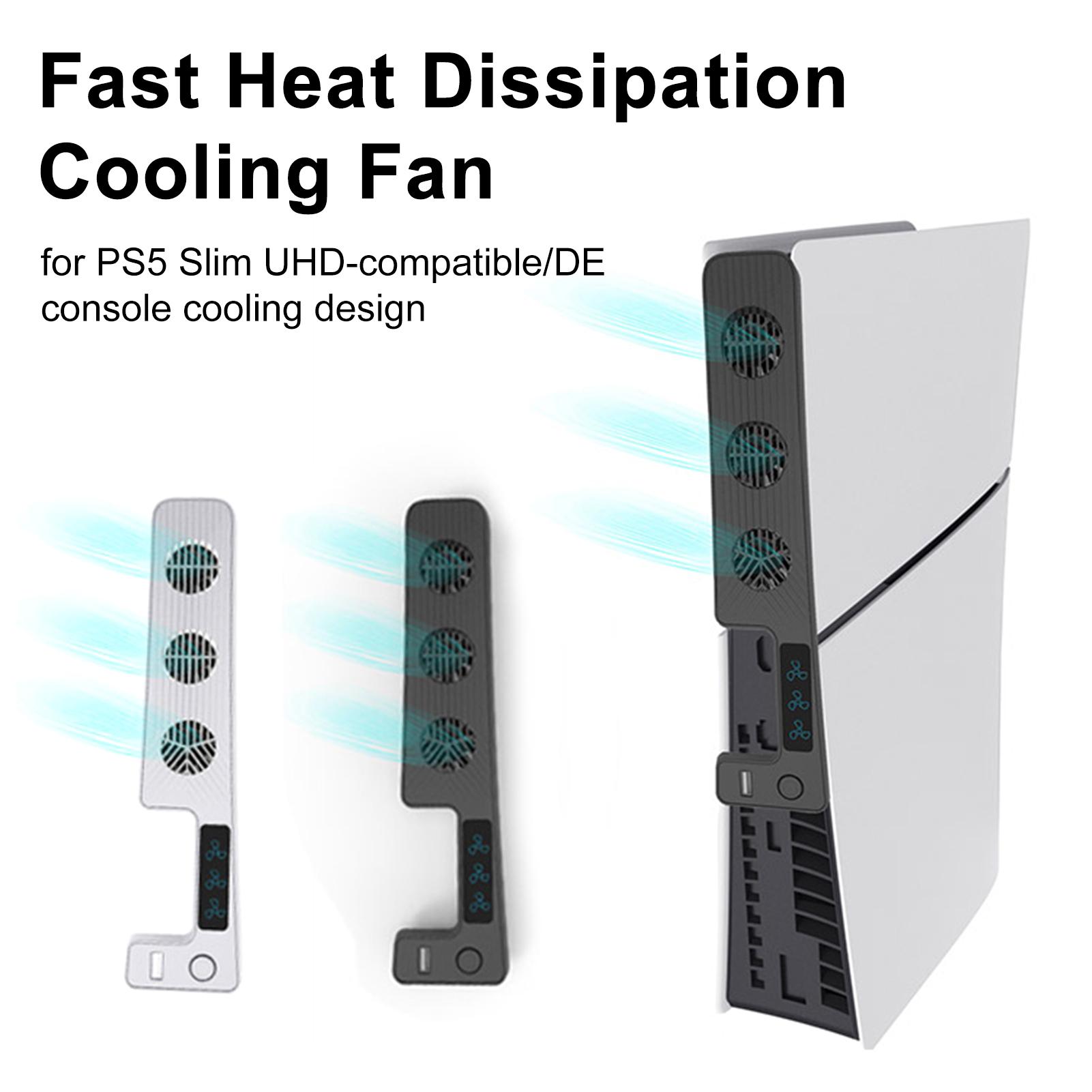 Meijuhug Console Cooling Fan High Speed Fast Heat Dissipation 9500RPM ...