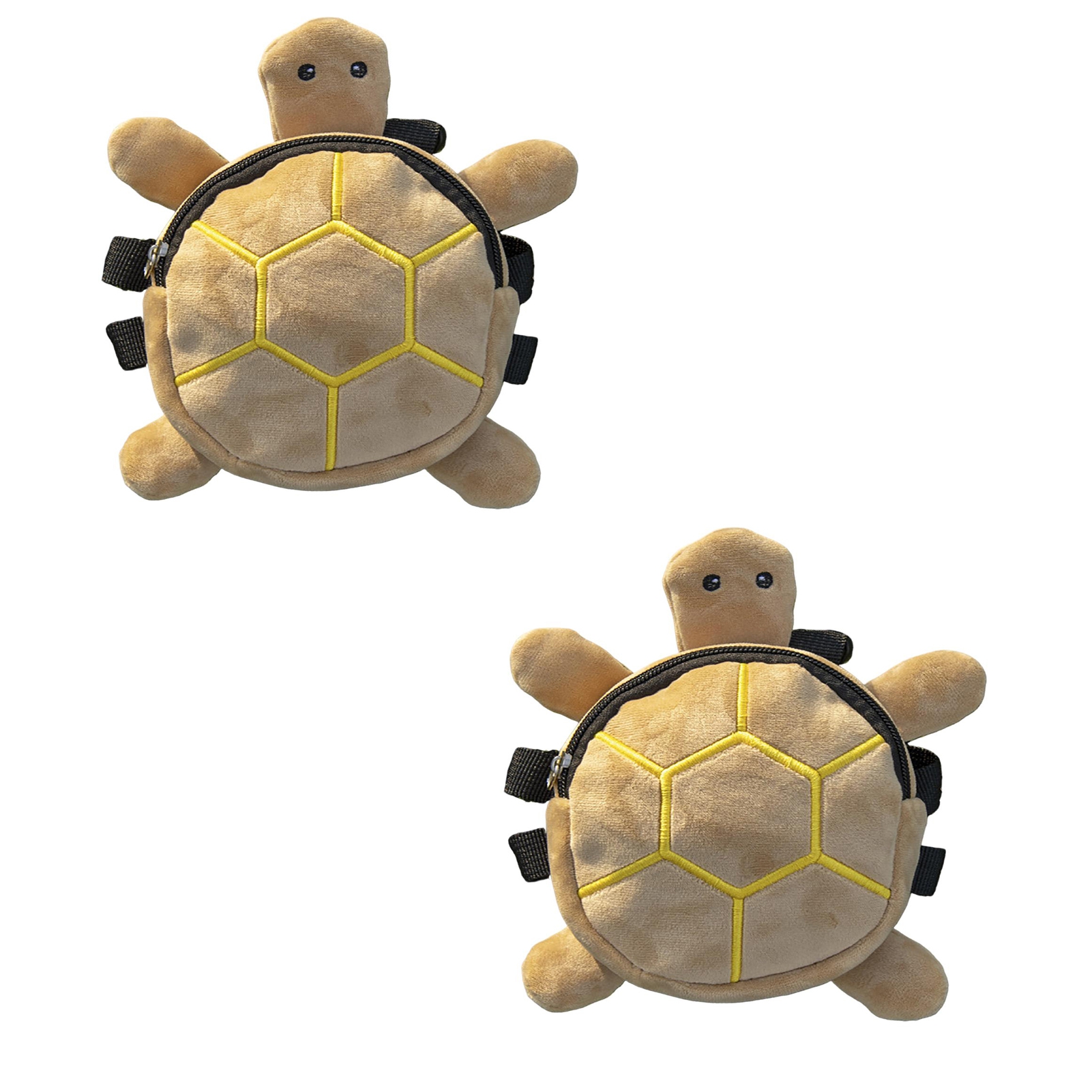 Meijuhuga 2 PCs Dog Harness Backpack with Quick Release Buckle Zipper ...