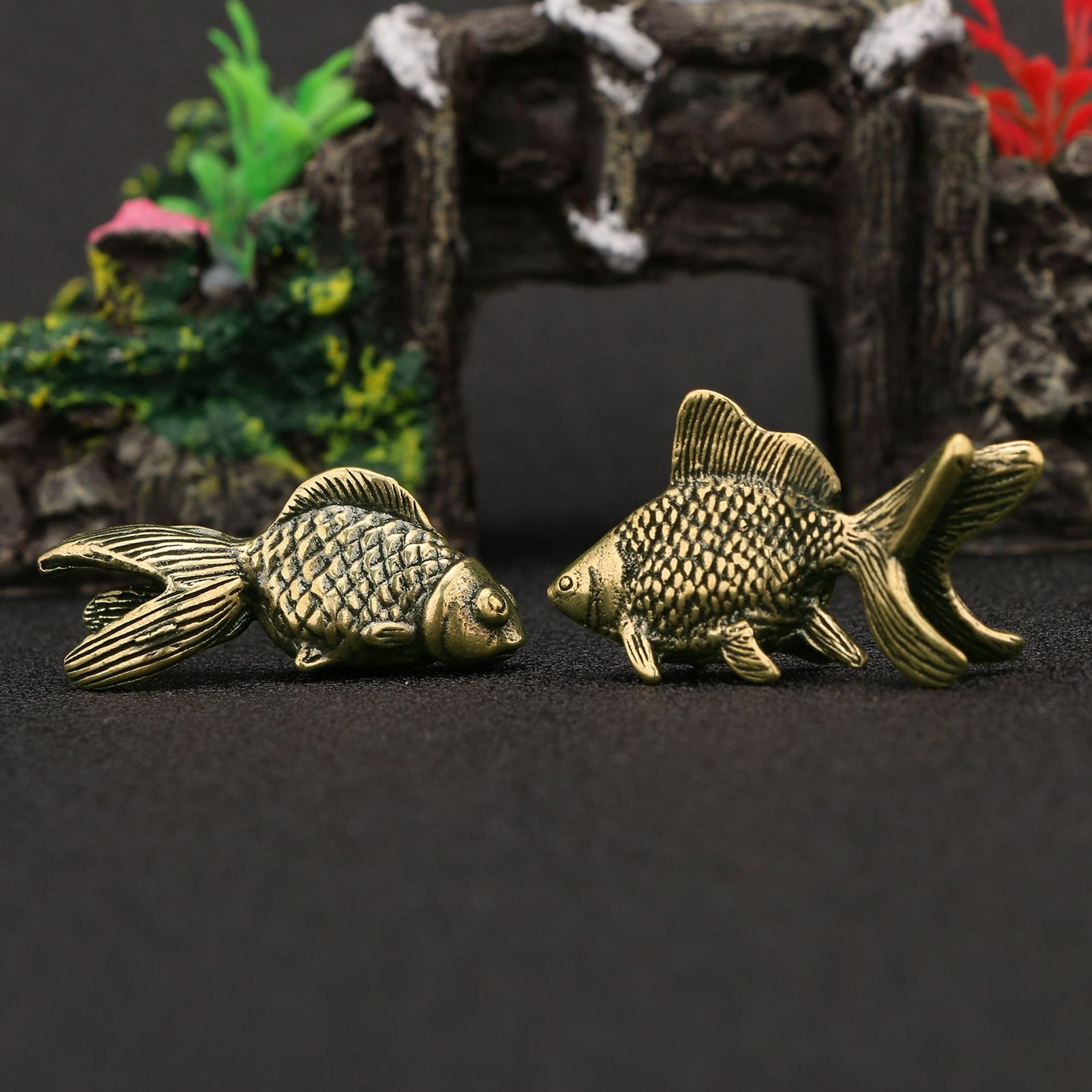 Meijuhuga Fish Sculpture Realistic Looking High Durability Exquisite ...