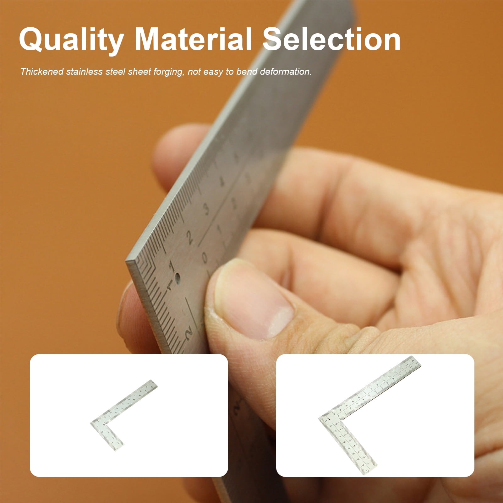 Meijuhuga Measuring Ruler Etching Process Double-sided Scale High ...