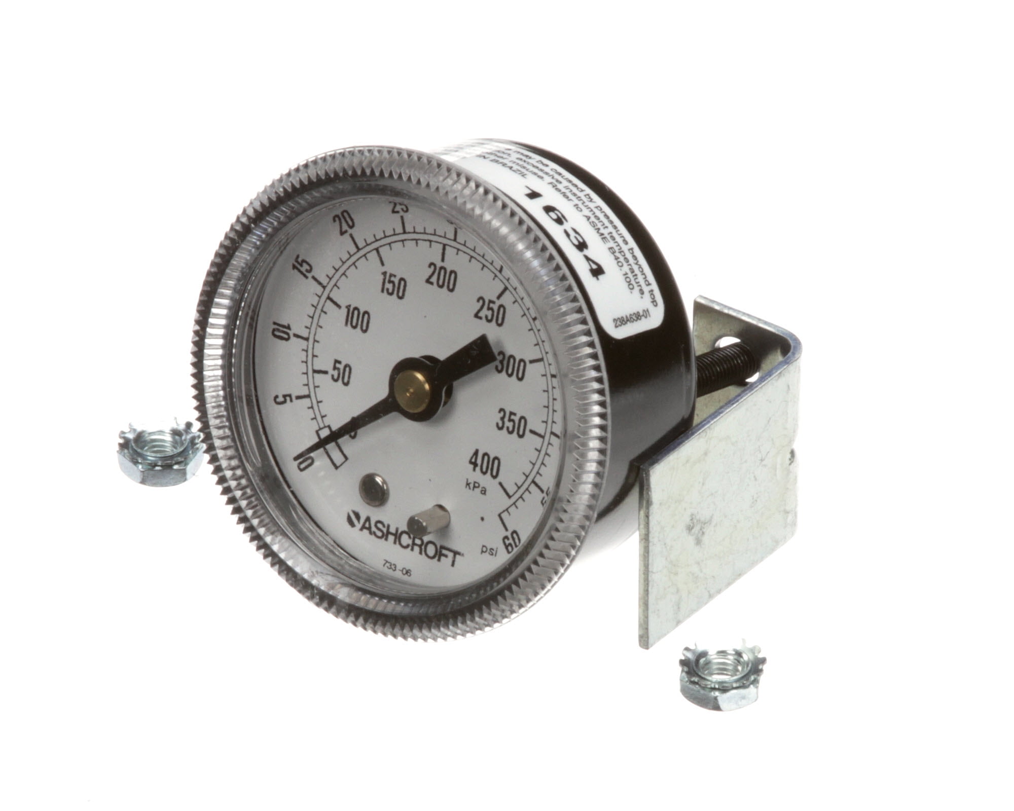 Meiko 9207693 Gauge, Pressure 0-60 Psi 2 Dia - Walmart.com