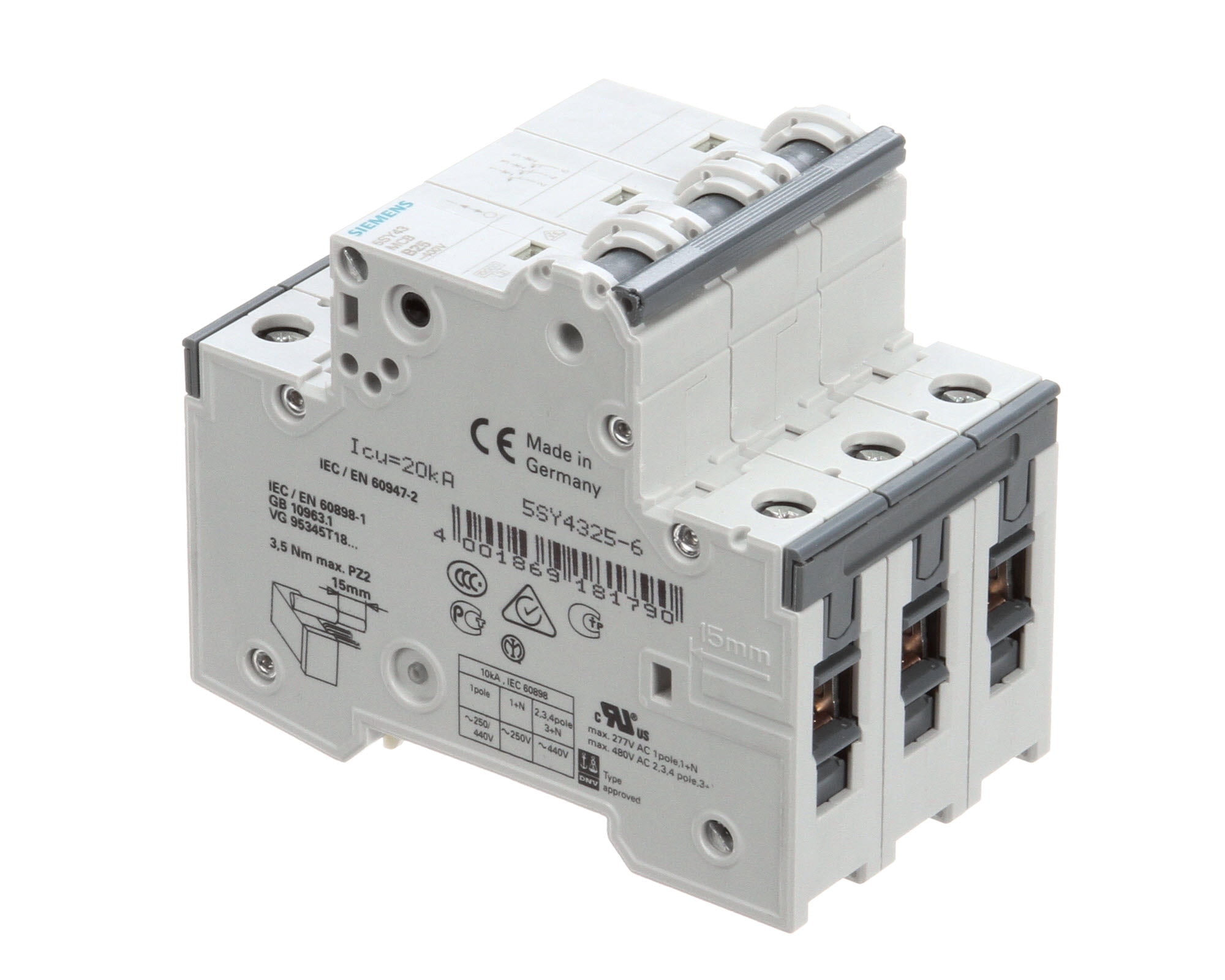 Meiko Automatic Circuit Breaker 5Sy4 9612775 - Genuine OEM Replacement ...