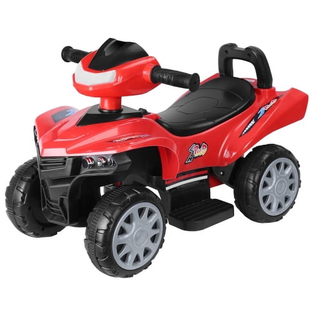 Meileang 6V Kids Ride On Car, 4-Wheels Quad ATV Play Car, Toddler ...