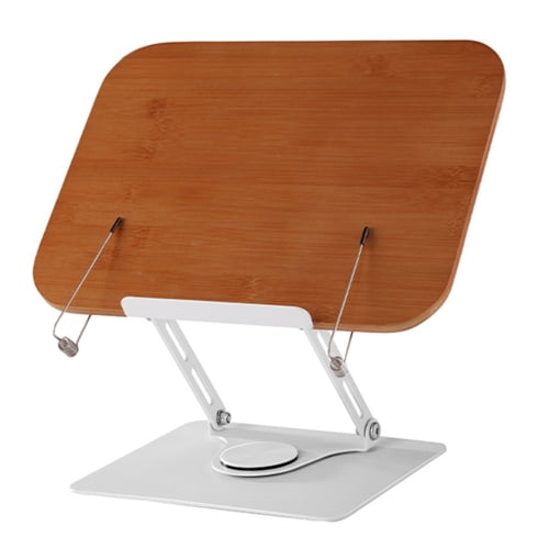 Meileang Hands-Free Desktop Book Stand High Stability 360-degree ...