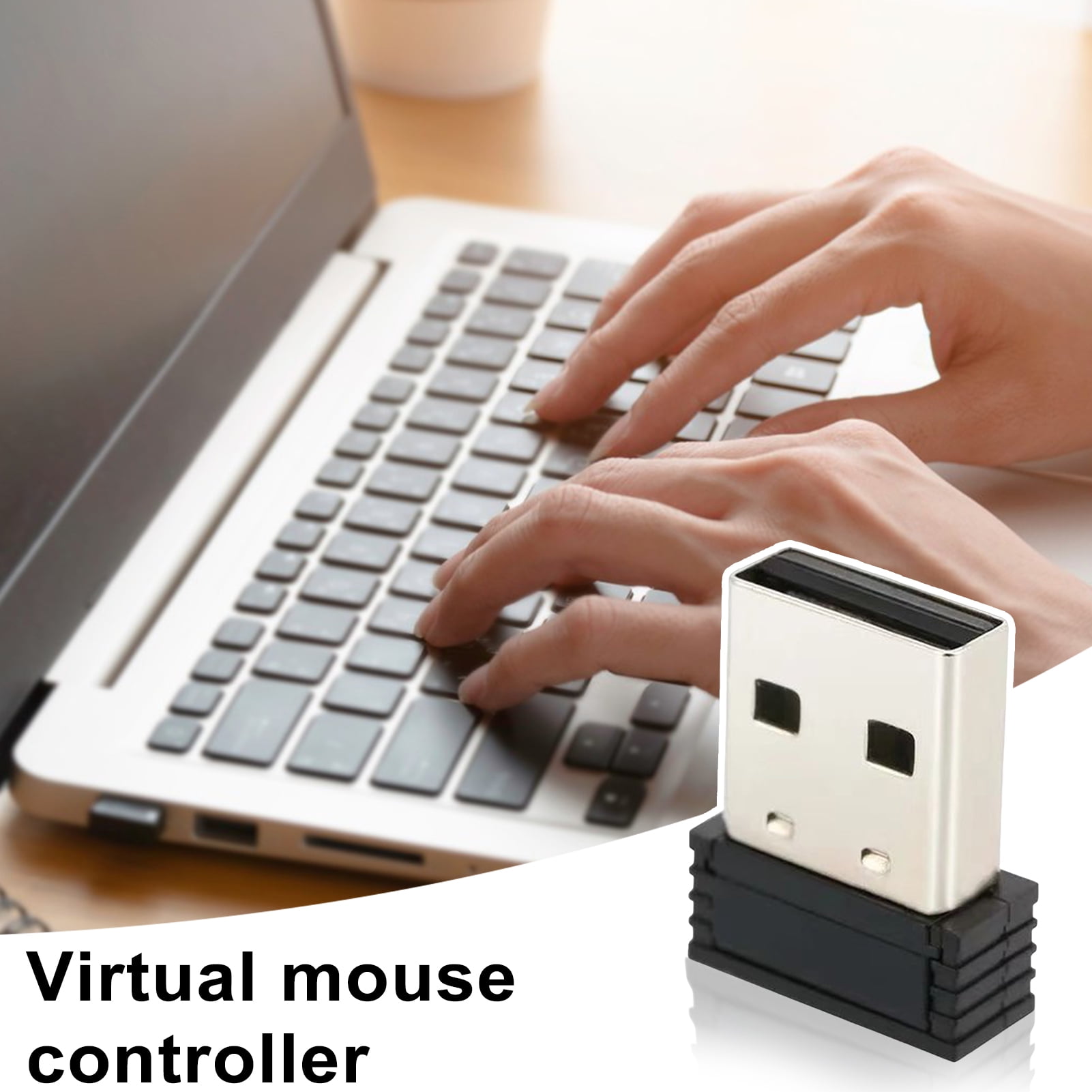 Meileang Virtual Mouse Jiggler No Software Plug-and-Play Mouse Mover to ...
