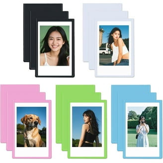 black wallet picture frames