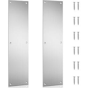 Door Kick Plates in Various Styles and Finishes for Your Doors