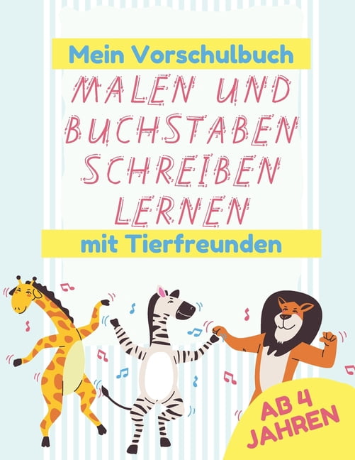 Mein Vorschulbuch, Malen und Buchstaben Schreiben Lernen mit ...