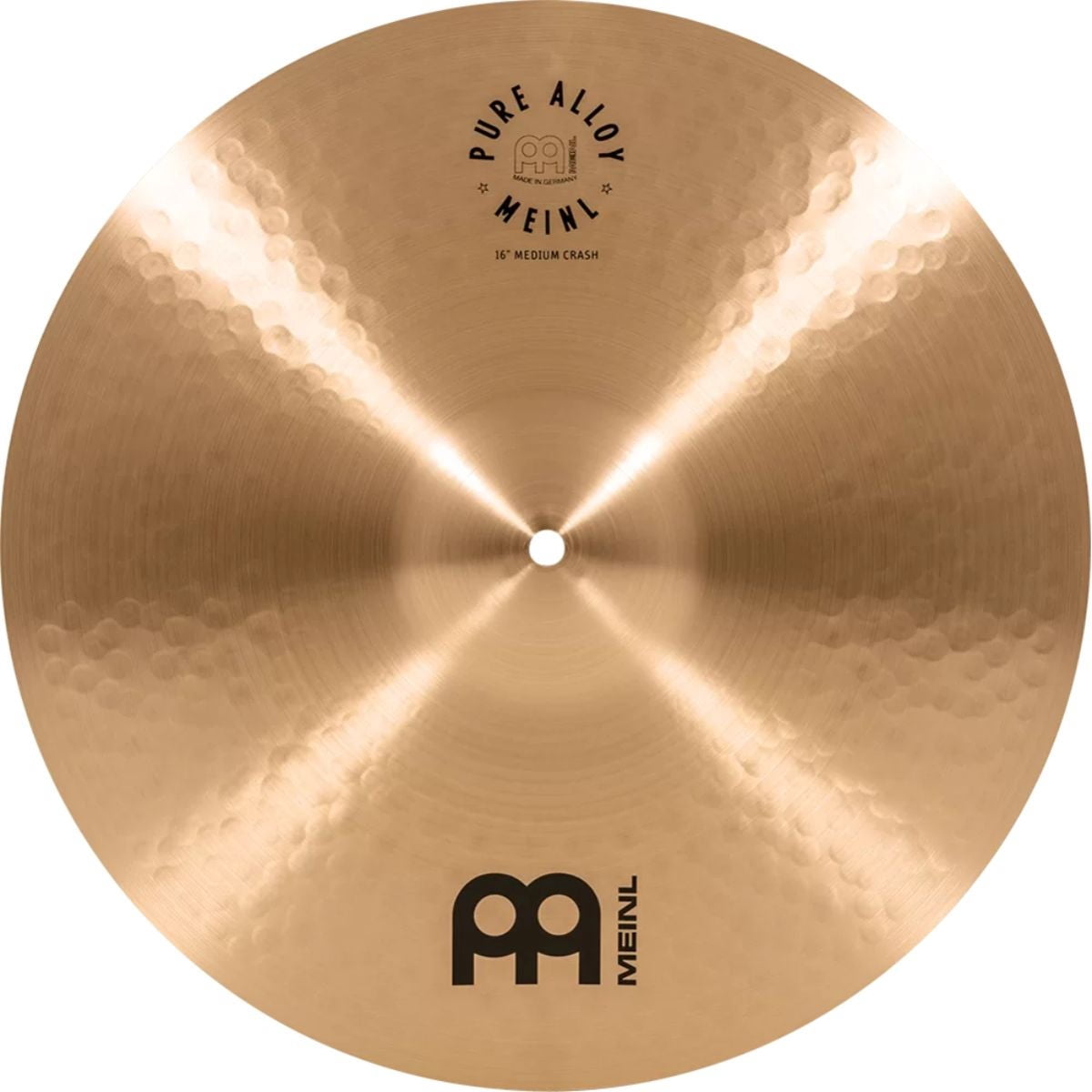 Meinl Cymbals Pure Alloy Custom 16" Medium Crash Cymbal - Made in ...